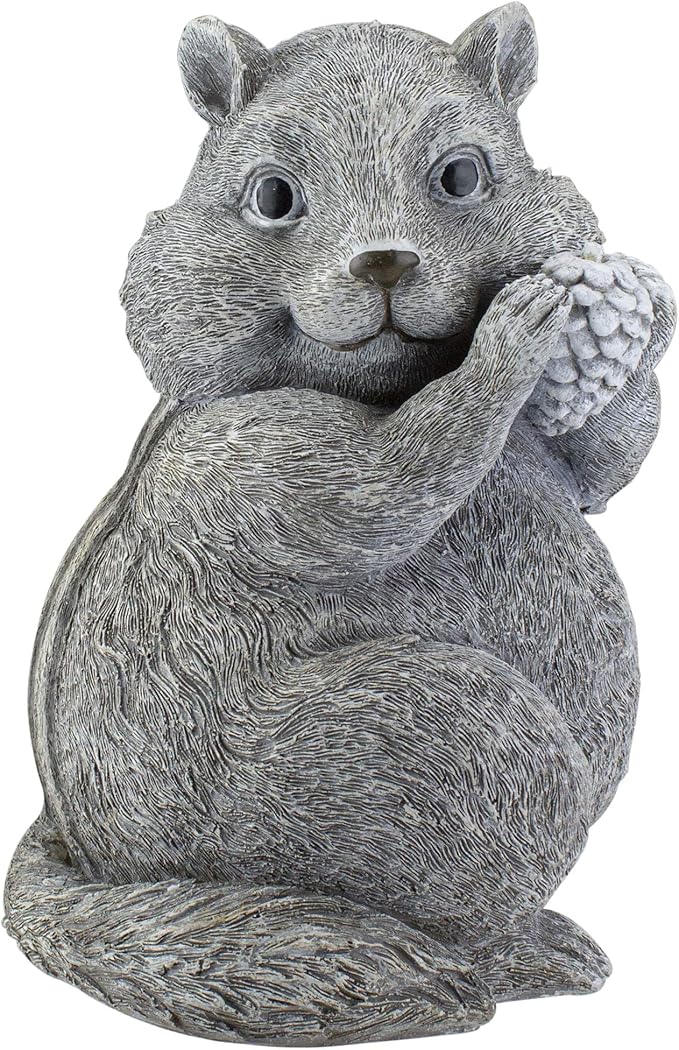Amazon.com: Roman Garden - Chipmunk Statue, 8.75" H, Pudgy Pals ...