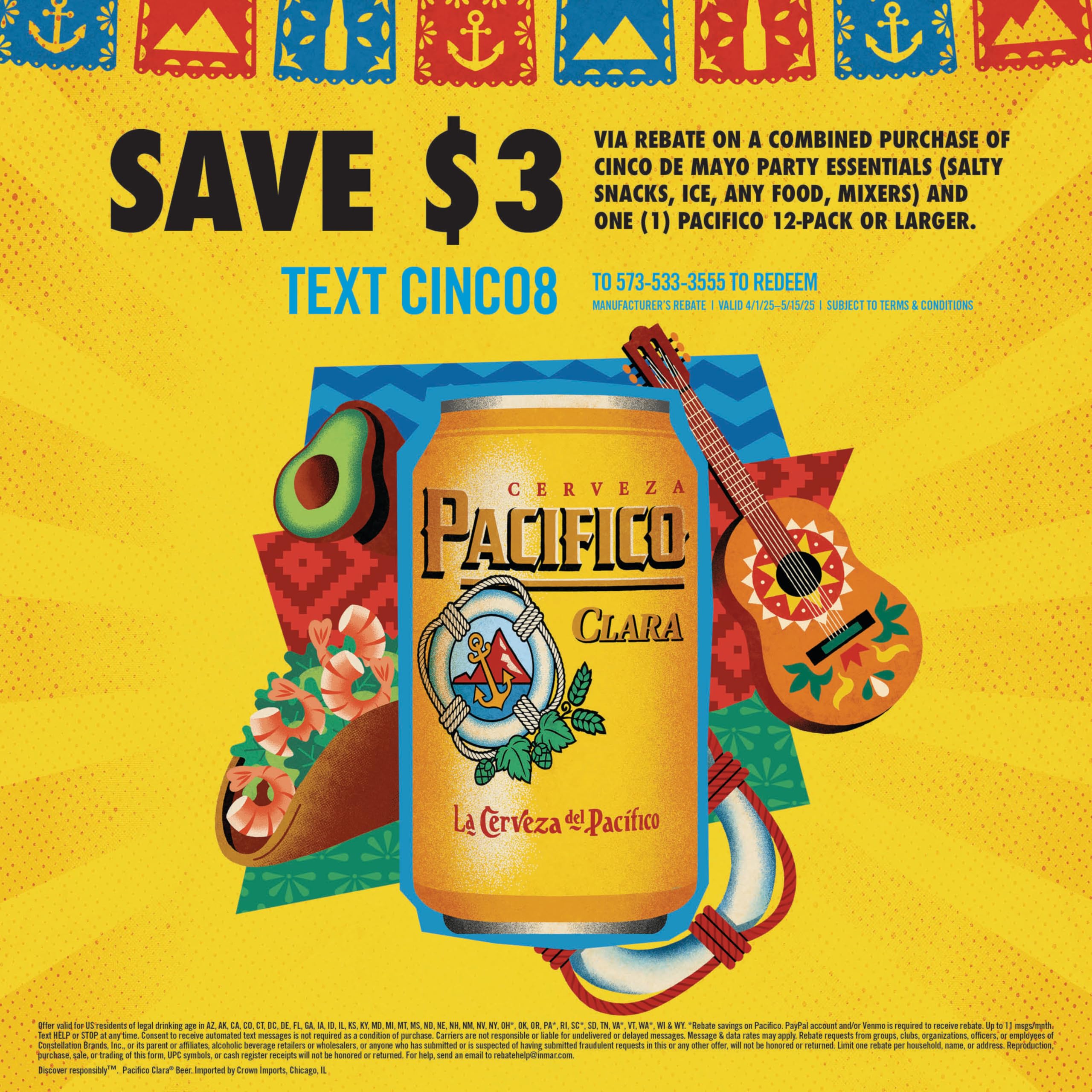 Logo Pacifico Clara Pacifico Clara Launches 12 Oz. Cans For The First