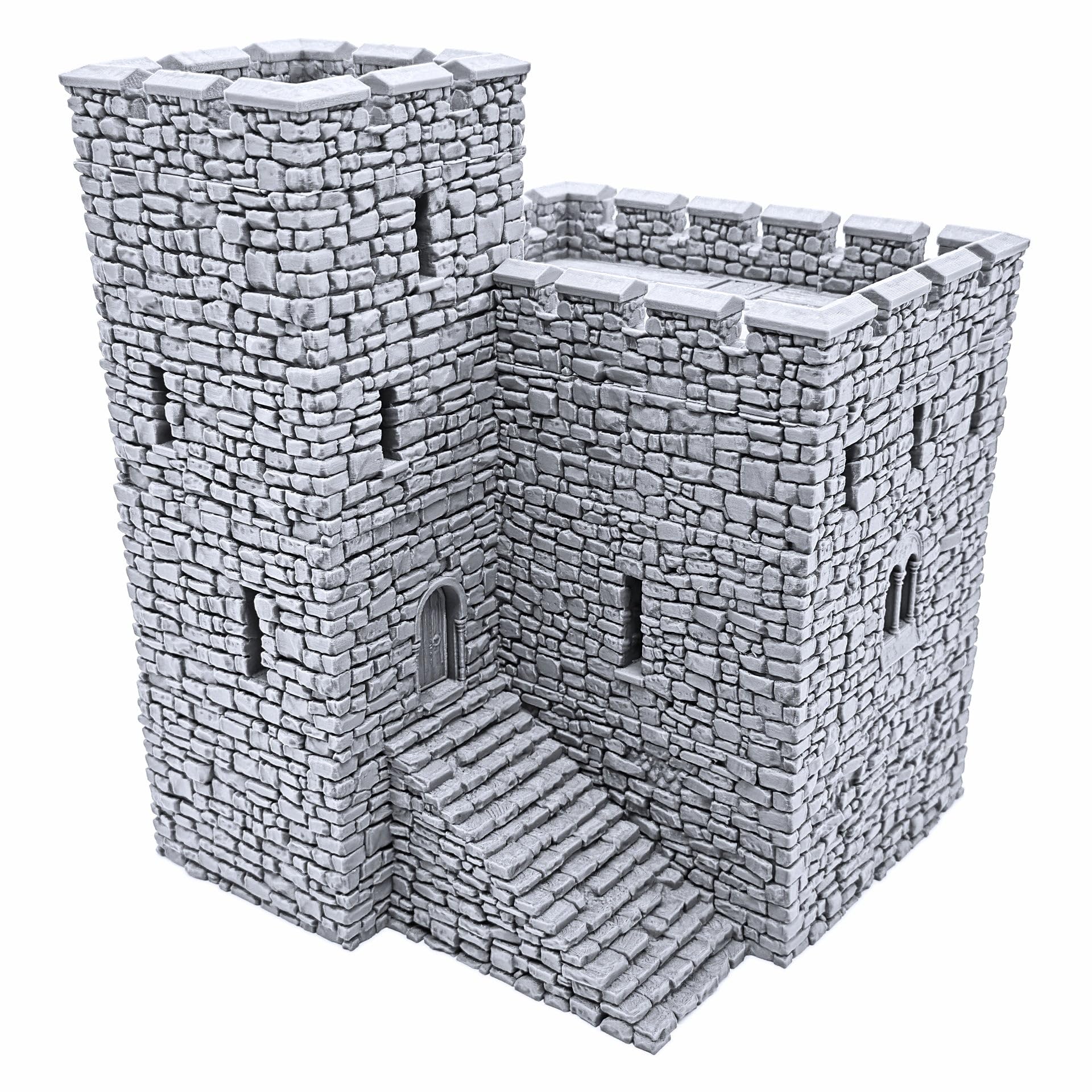 Amazon.com: Norman Stone Fort by Printable Scenery, Miniature Terrain ...