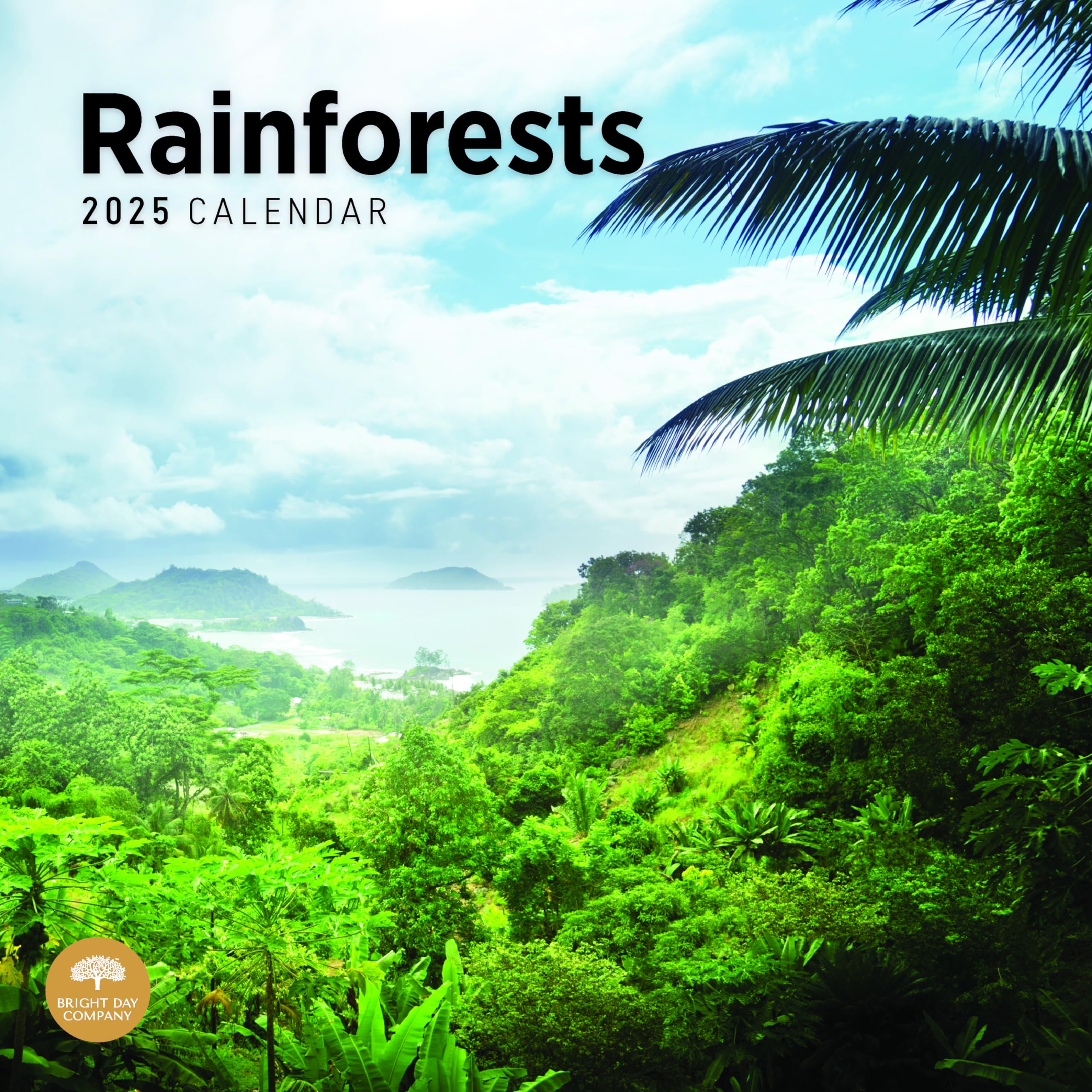 2025 Rainforests Monthly Wall Calendar by Bright Day, 12 x 12 Inch ...