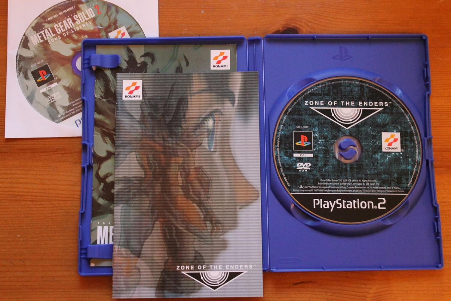 Z.O.E.: Zone of the Enders (with Playable Metal Gear Solid 2 Demo ...