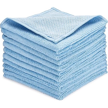 Amazon.com: SINLAND Microfiber Dish Cloth for Washing Dishes Dish Rags ...