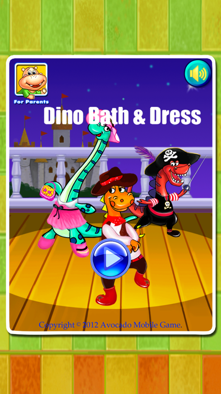 Dino Bath & Dress Up- Educational Learning Kids Games for girls & boys ...