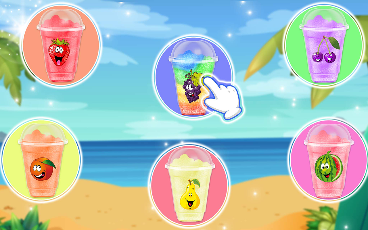 Rainbow Slushy Ice Rolls Maker - App on Amazon Appstore