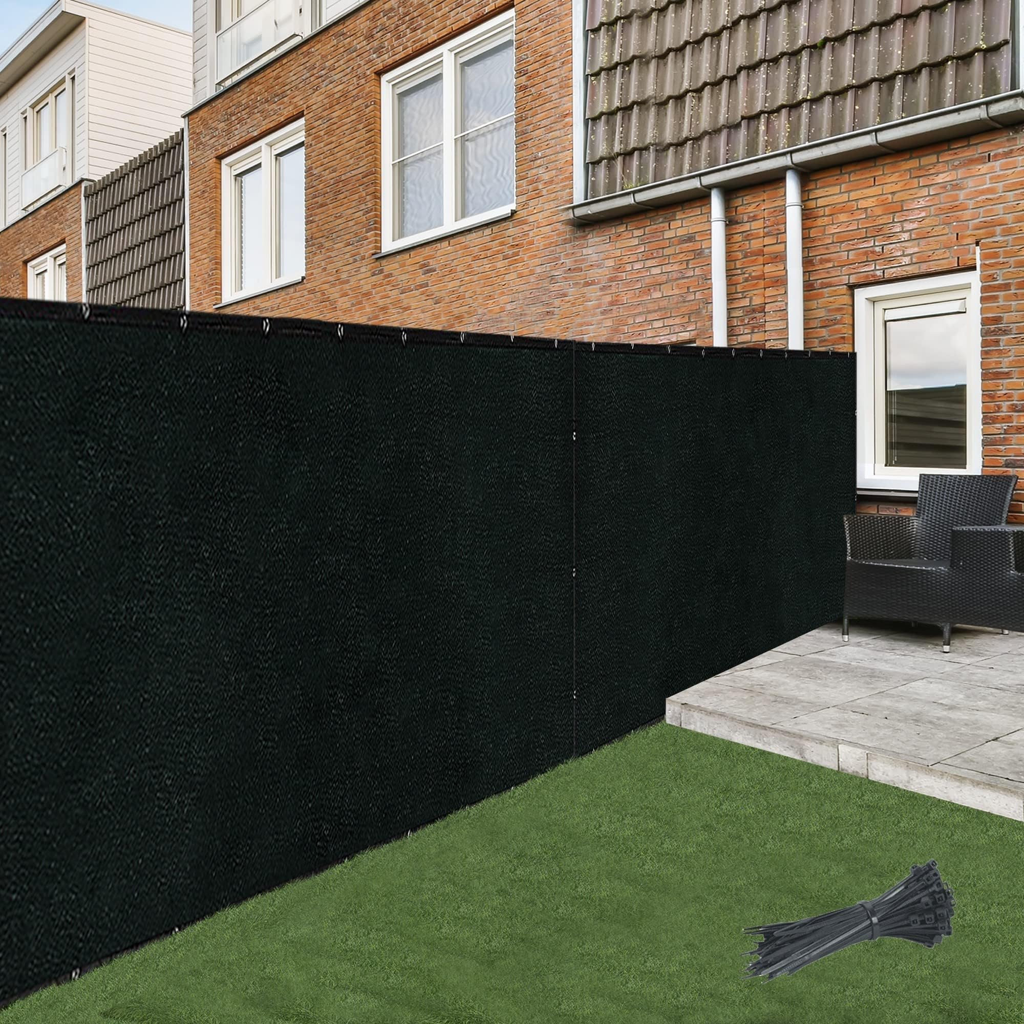 Amazon.com: ASTEROUTDOOR Balcony and Fence Privacy Screen 3' x 10' with ...