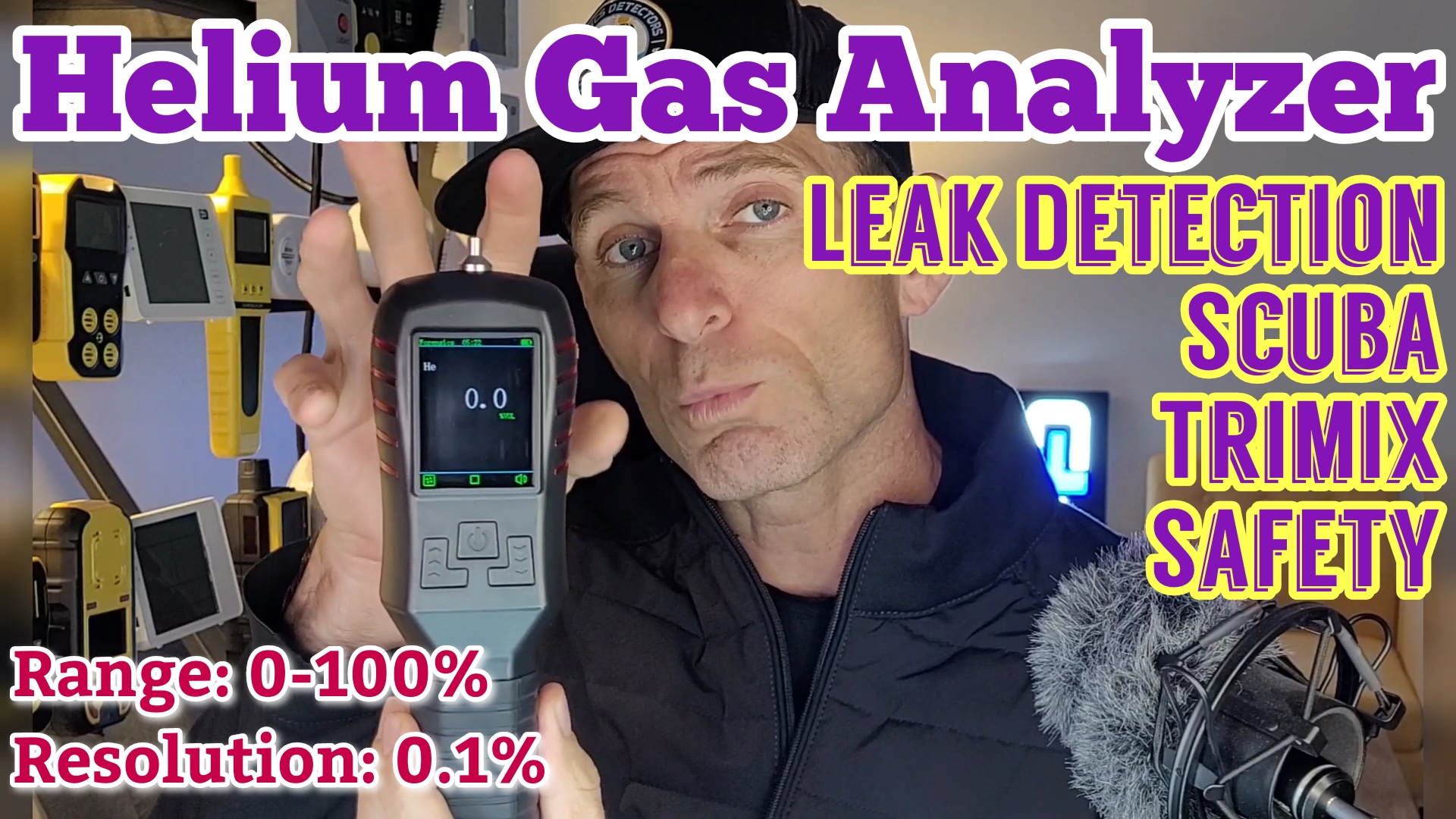 Snapklik.com : Helium Gas Analyzer Scuba And Leak Detection 0-100% ...