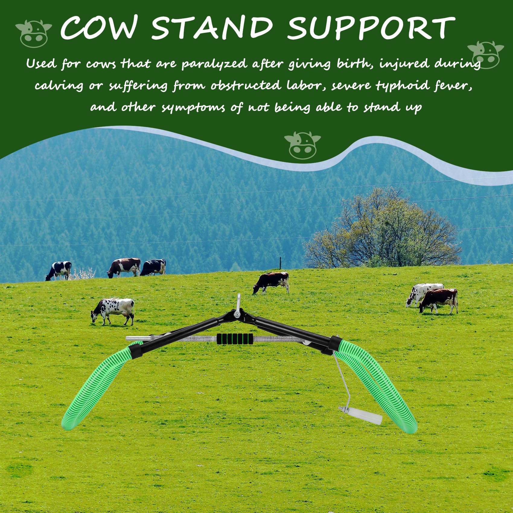 Snapklik.com : Cow Hip Lift, 2204LB Cattle Hip Lift, Steel Stand Up ...