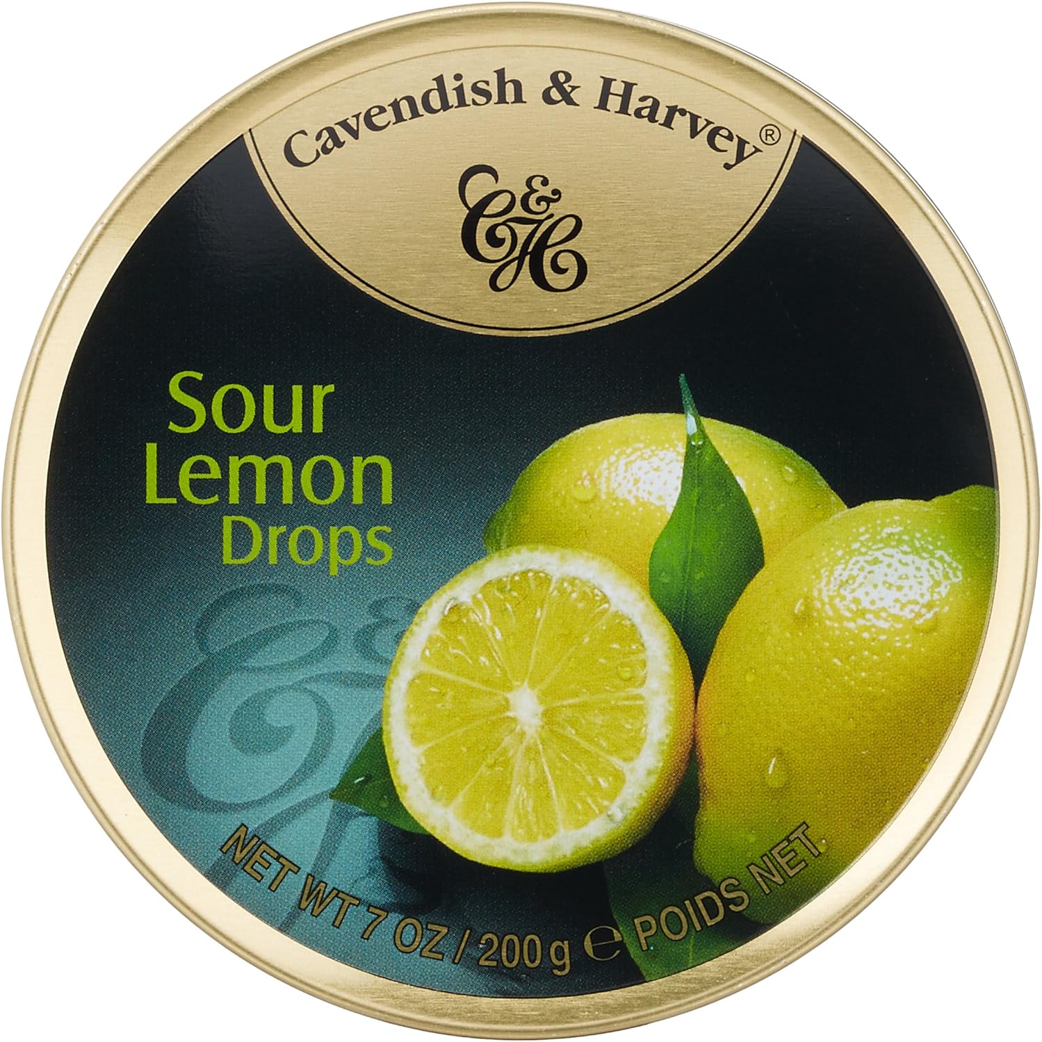 Cavendish and Harvey Sour Lemon Citron Flavor Drops - European Fruit ...