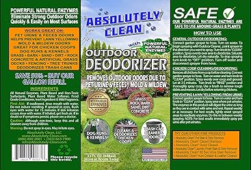 Amazon.com: Amazing Outdoor Deodorizer odor eliminator Natural Enzyme ...