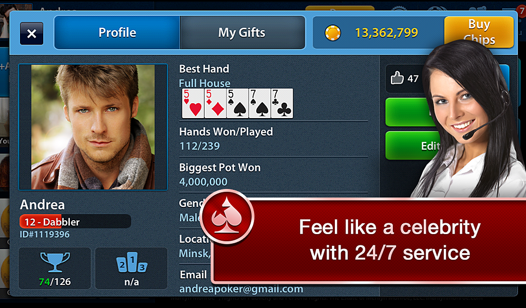 Celeb Poker: app su Amazon Appstore