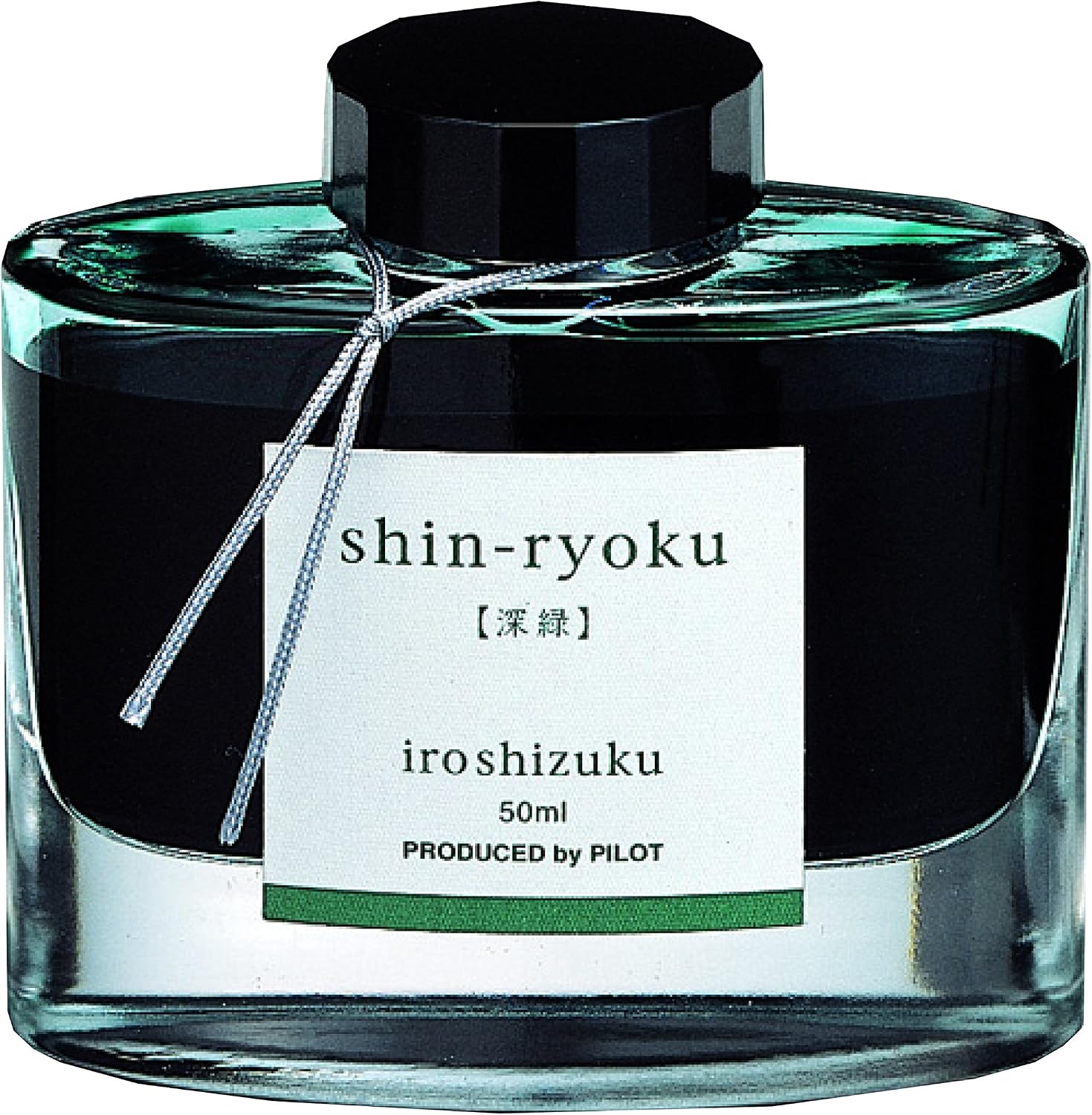 Pilot Iroshizuku Fountain Pen Ink - 50ml Bottle - Shin-ryoku Deep Green ...