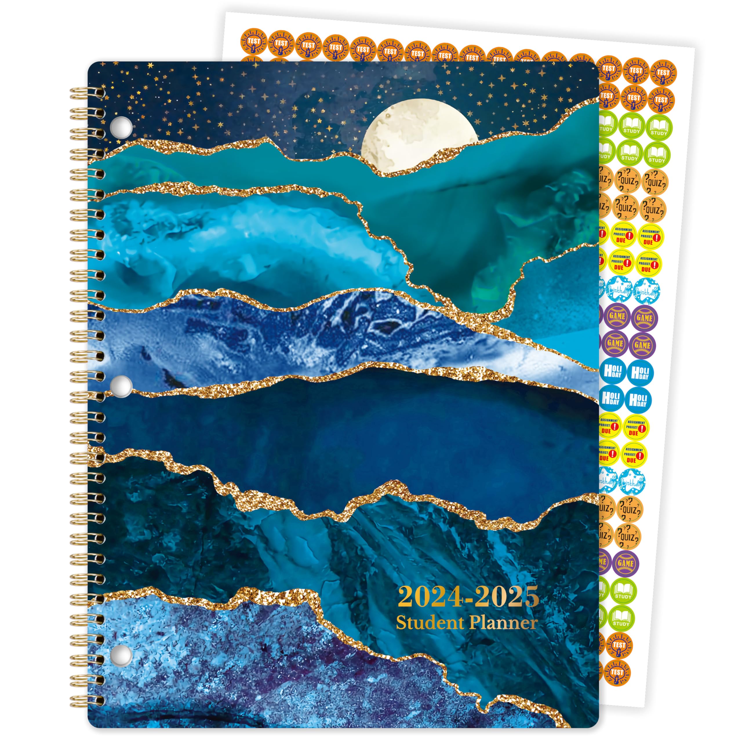 Snapklik.com : 2024-2025 Student Planner - Monthly And Weekly School ...