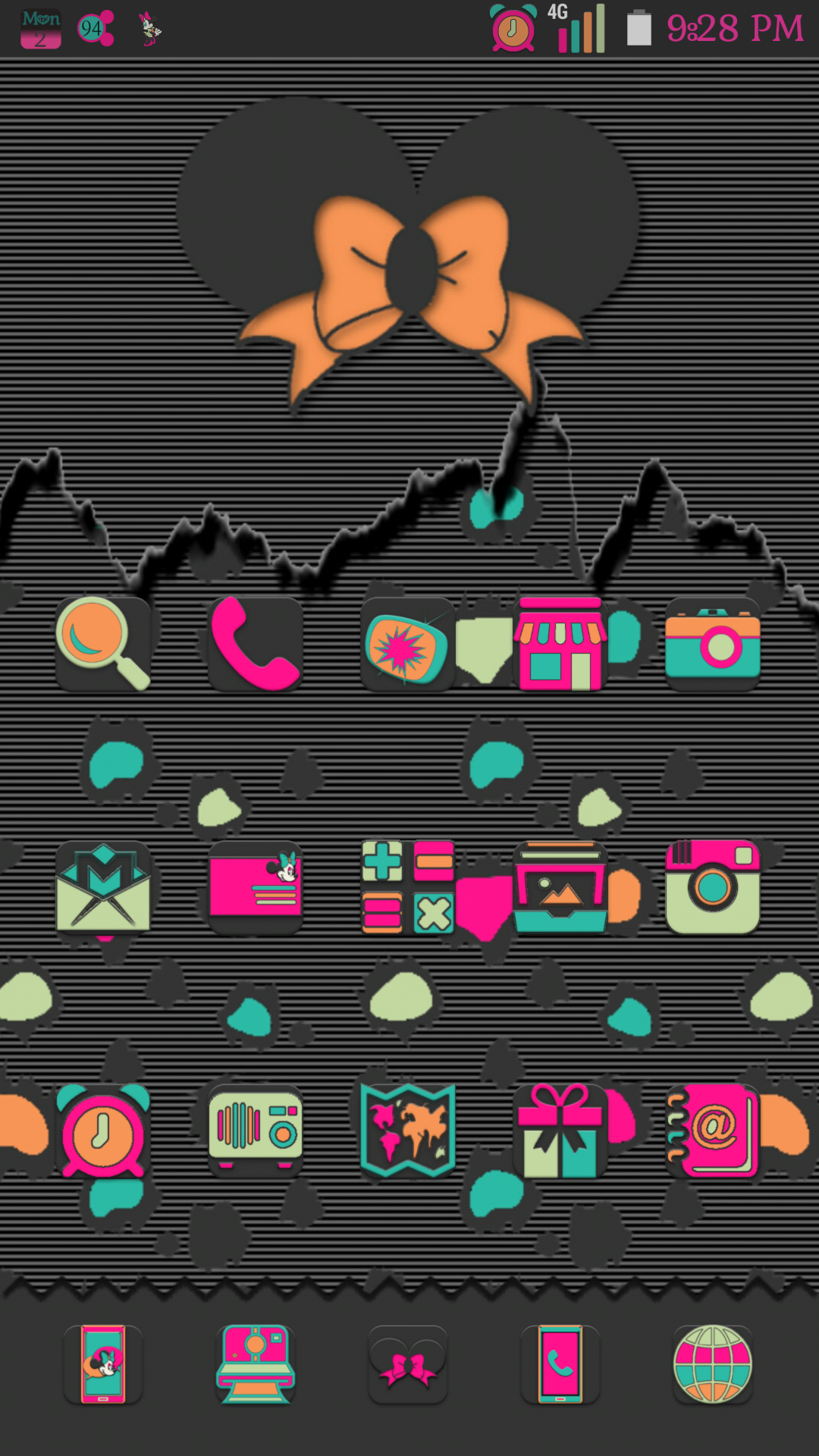 Too cute Minnie Go Launcher:Amazon.com:Appstore for Android