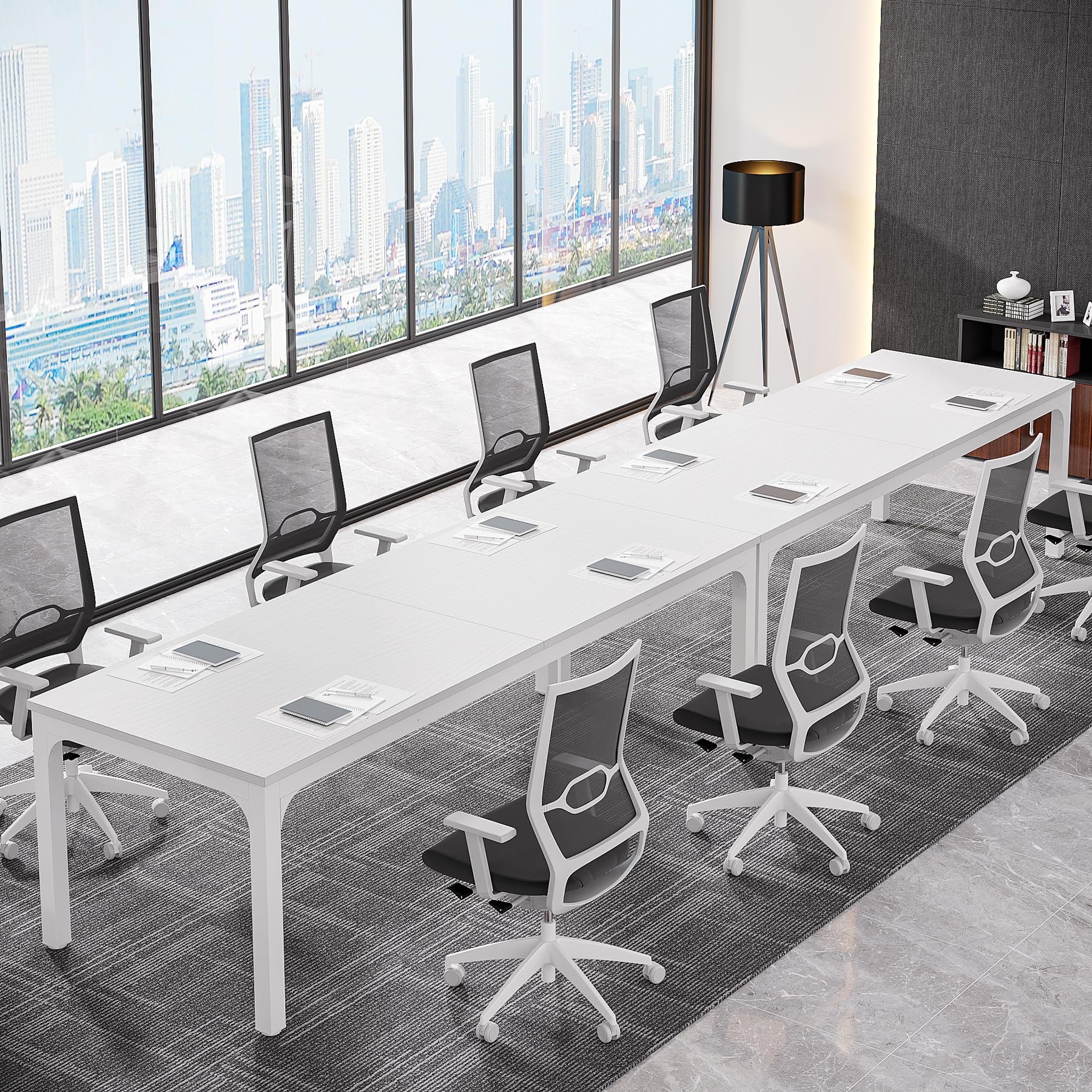 Amazon.com: Tribesigns 78.74-Inch Conference Table Set of 2, 13FT ...