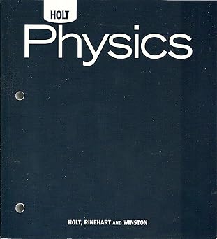 Physics: Section Quizzes with Answer Key: Holt: 9780030368363: Amazon ...