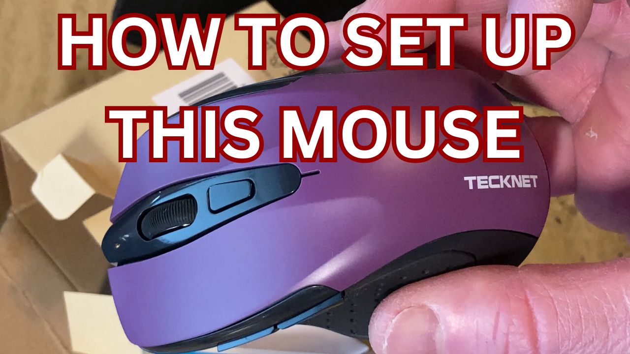 Watch How to Set Up the TECKNET Wireless Mouse on Amazon Live