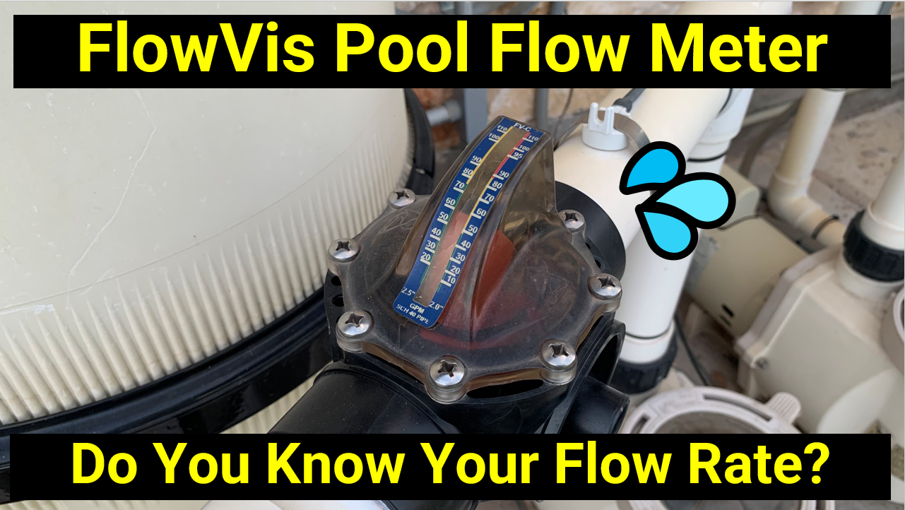 Watch What＇s your GPM? FlowVis Pool Flow Meter on Amazon Live