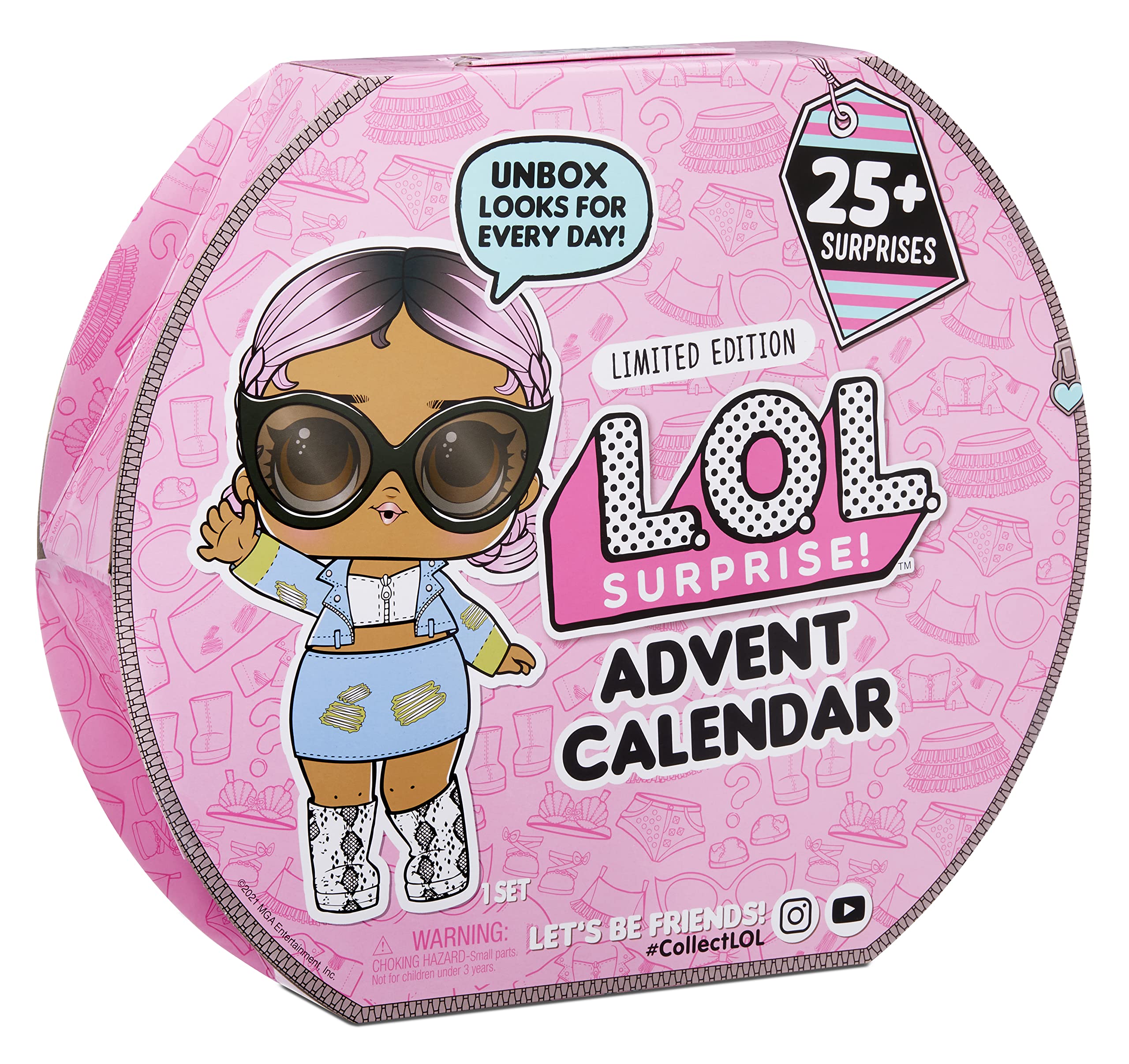 LOL Surprise 2021 Advent Calendar with Limited Edition Doll and 25 ...