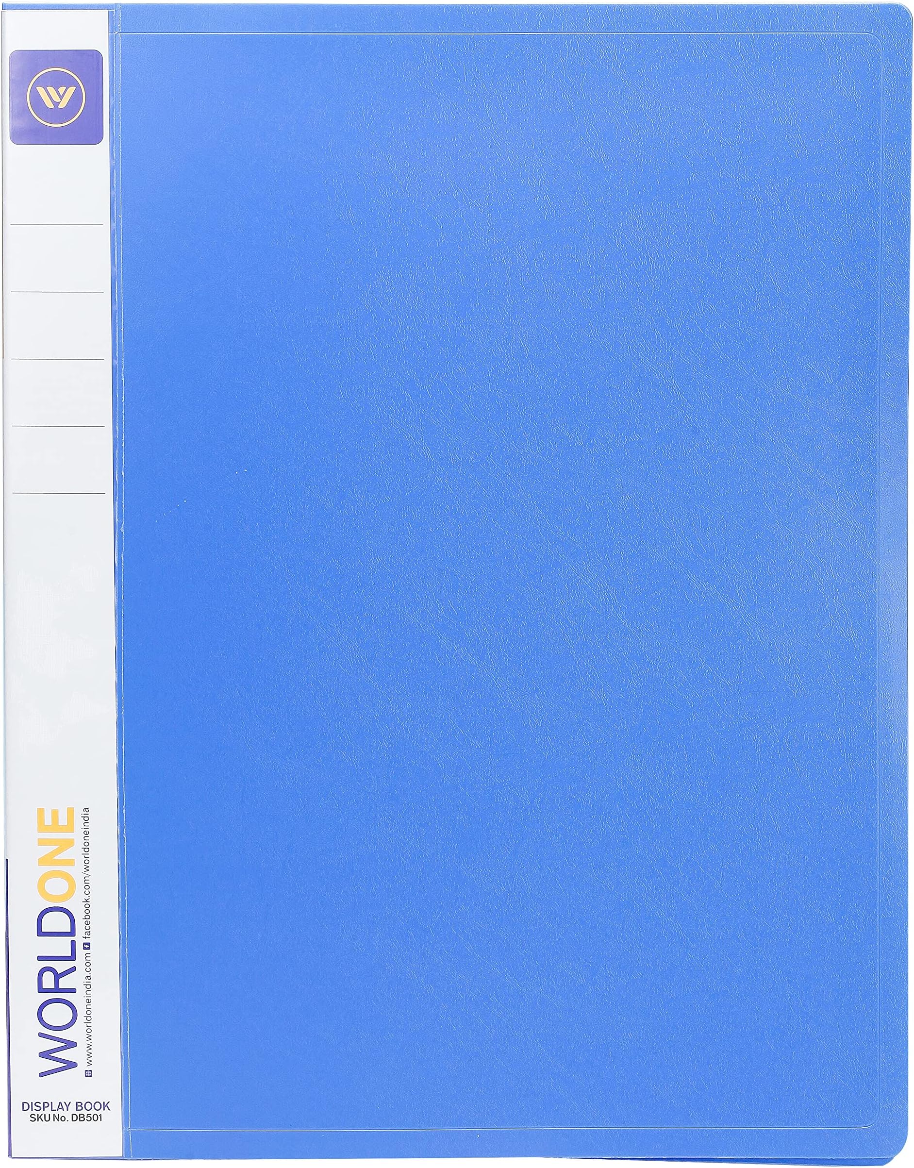 Worldone A4 Size | Display Book File | 0.8 mm Virgin PP Sheet | 20 ...