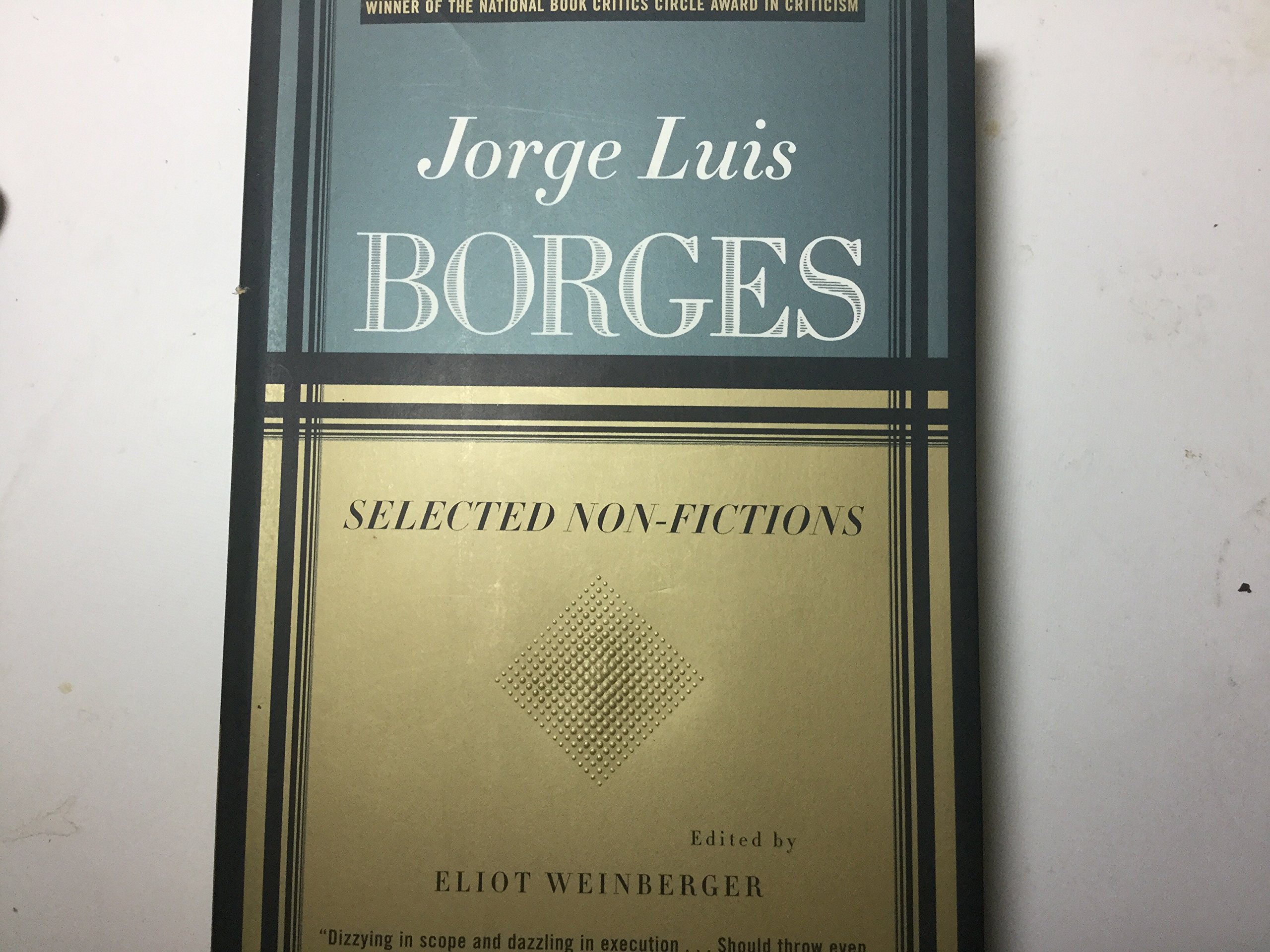 Amazon.com: Borges: Selected Non-Fictions: 9780140290110: Jorge Luis ...