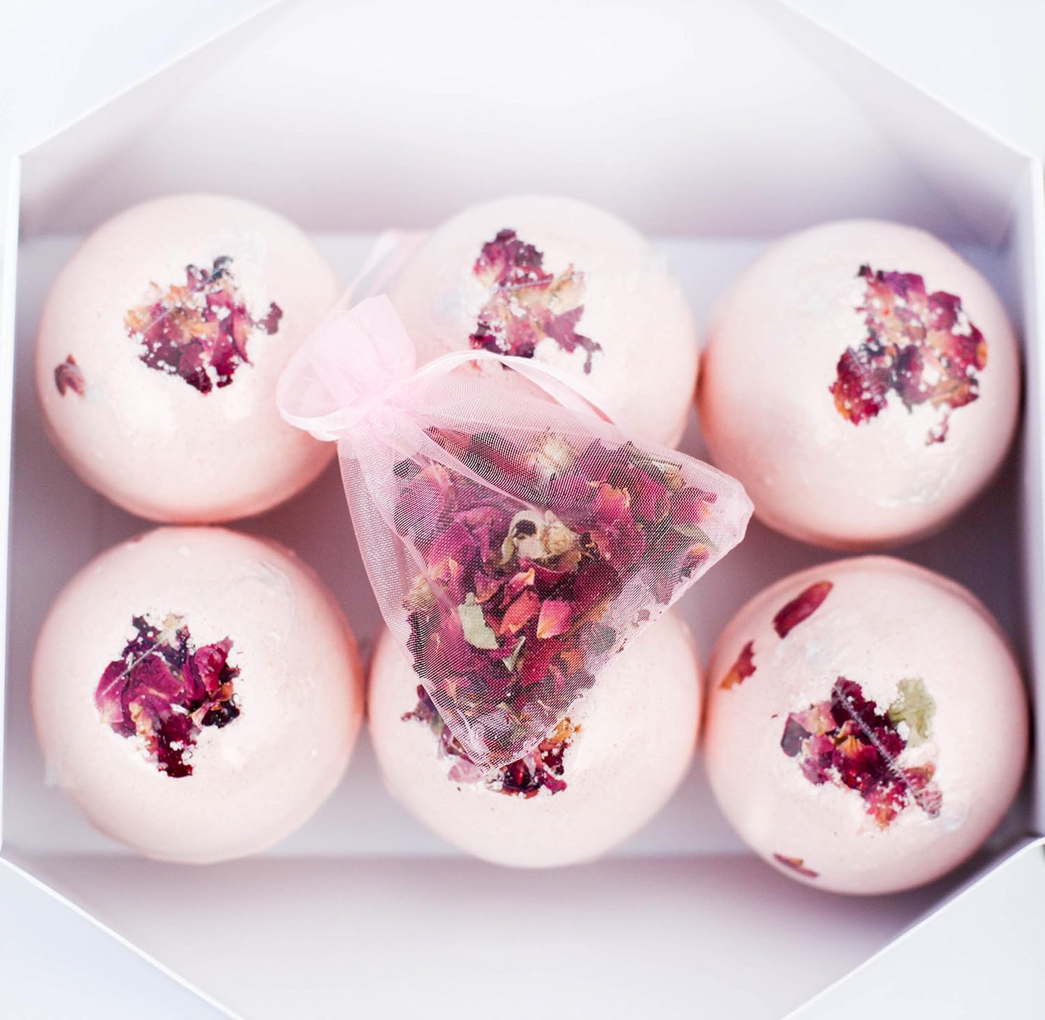 Amazon.com : Bloom Bath Bombs Set - Pack of 6 Luxurious Herbal Bath ...