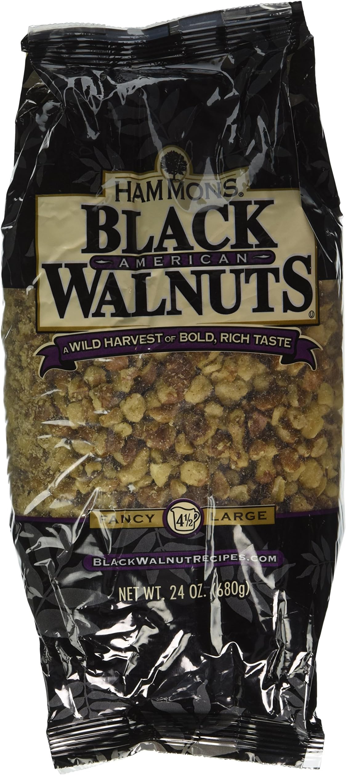 Amazon.com : Hammon's American Black Walnuts, 24 Ounces (Pack of 2 ...