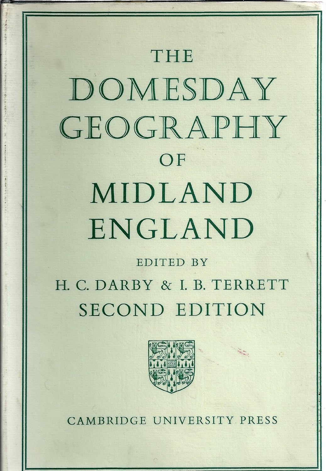 The Domesday Geography of Midland England (Domesday Geography of ...