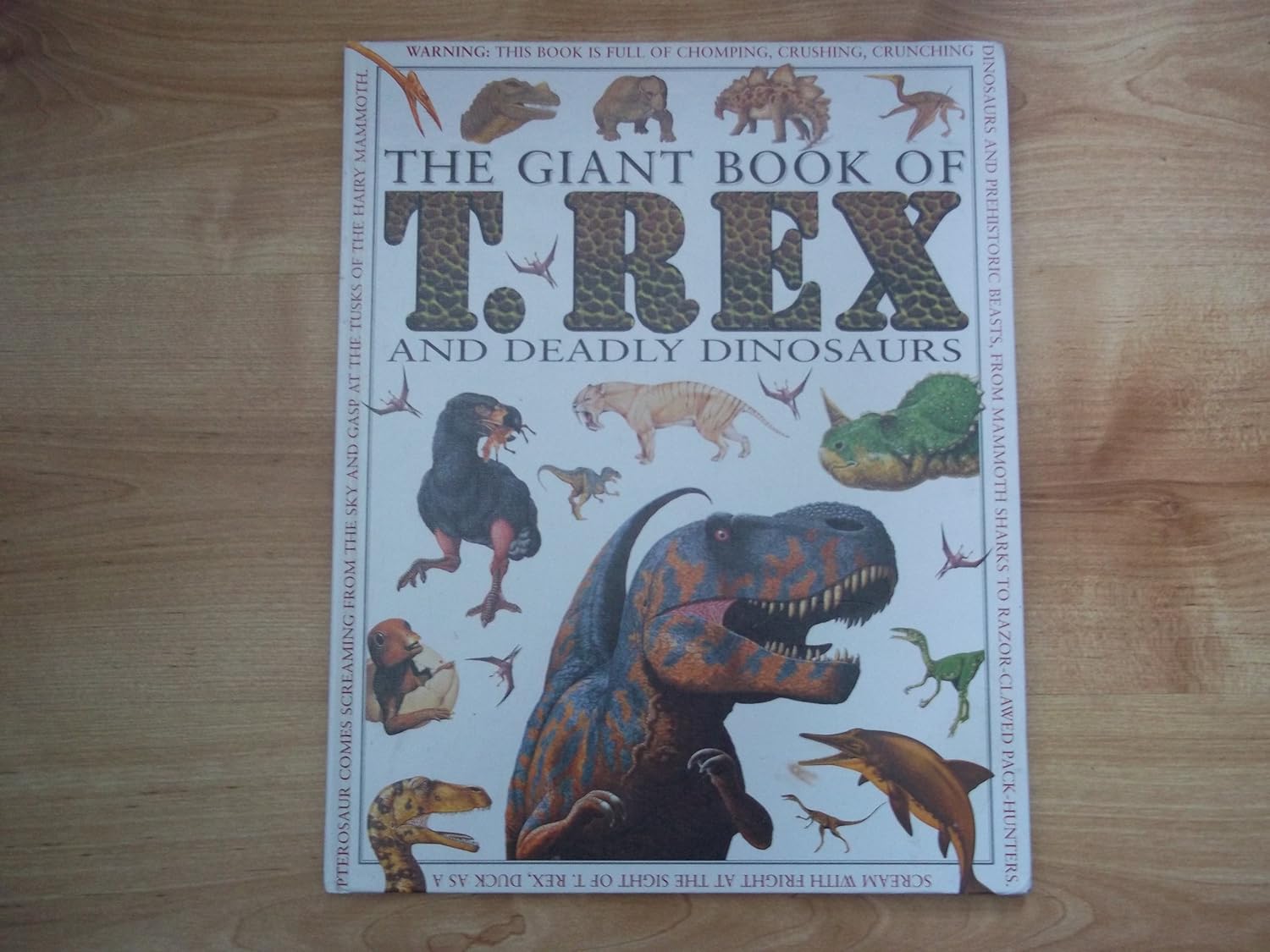 T. REX and Deadly Dinosaurs. (The Giant Book Of): Jim Pipe ...