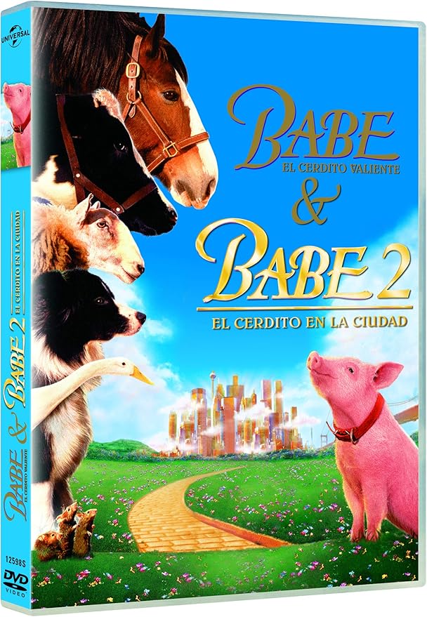 Babe el cerdito valiente 1-2 - DVD : Amazon.fr: Fournitures de bureau