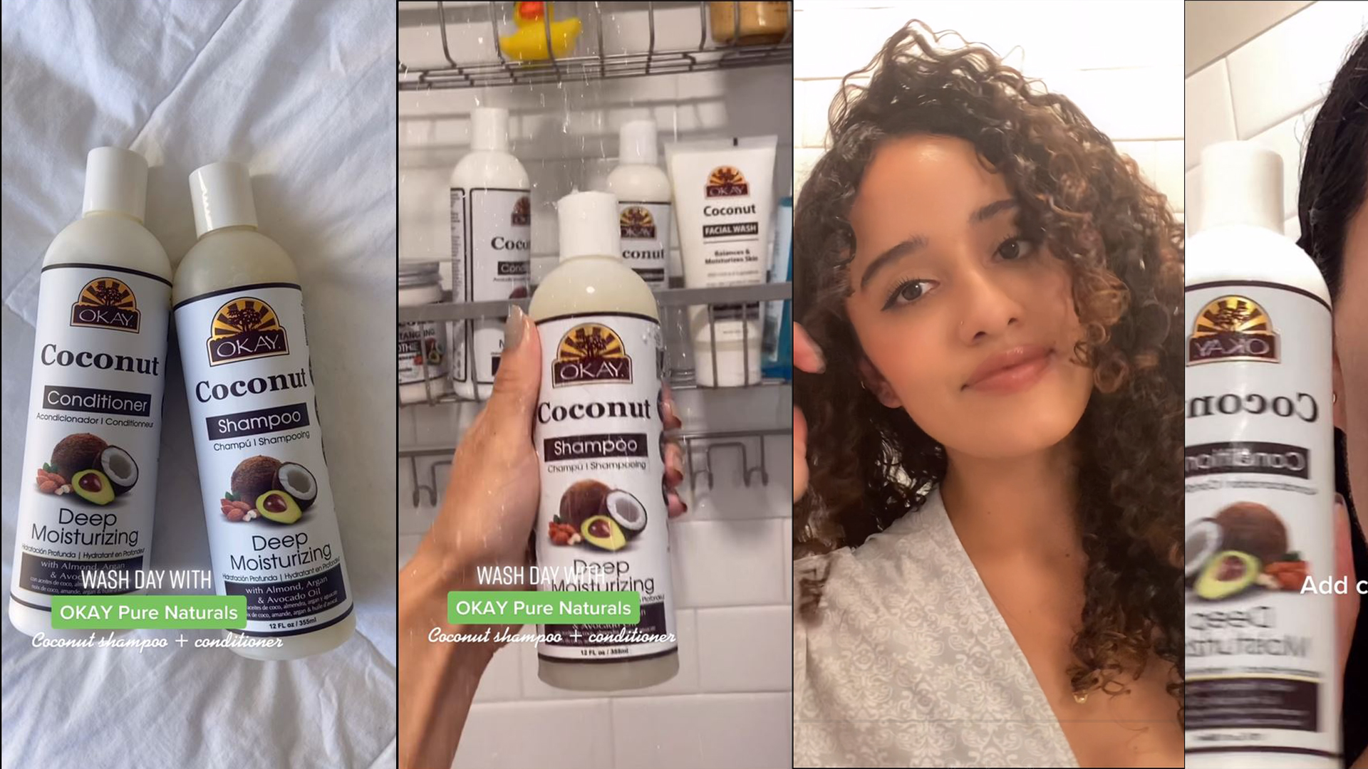 Watch Coconut Deep Moisturizing Shampoo & Conditioner Set on Amazon Live