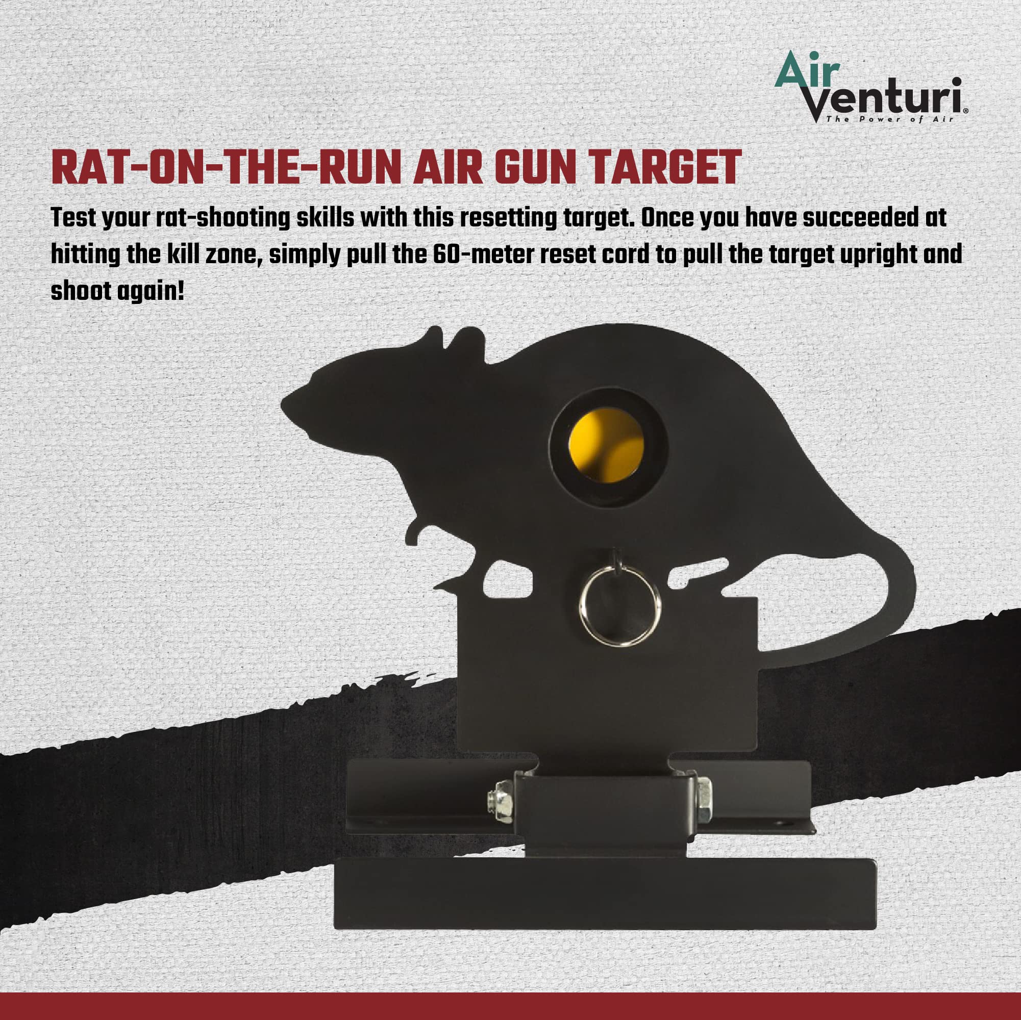 Snapklik.com : Rat-On-The-Run Airgun Target