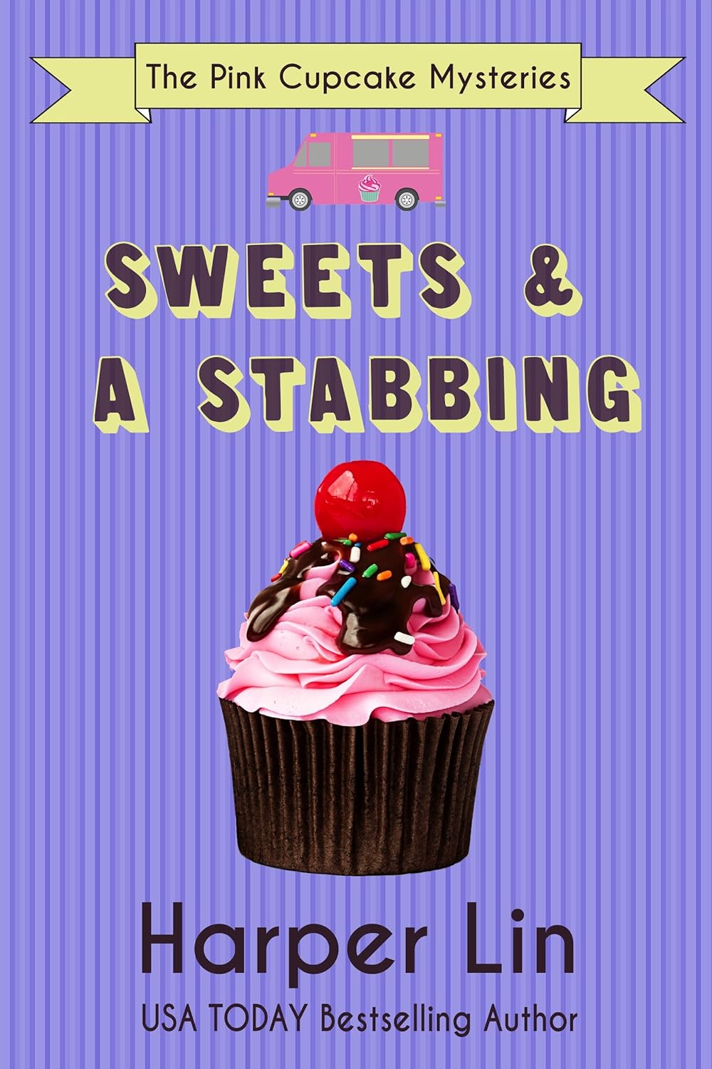 Sweets and a Stabbing (The Pink Cupcake Mysteries Book 1) eBook : Lin ...