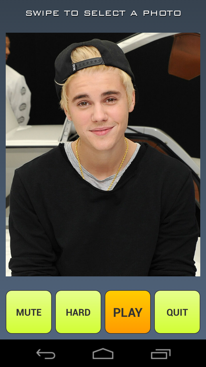 Fans Game - Photo Puzzle Justin Bieber Edition - App on the Amazon Appstore