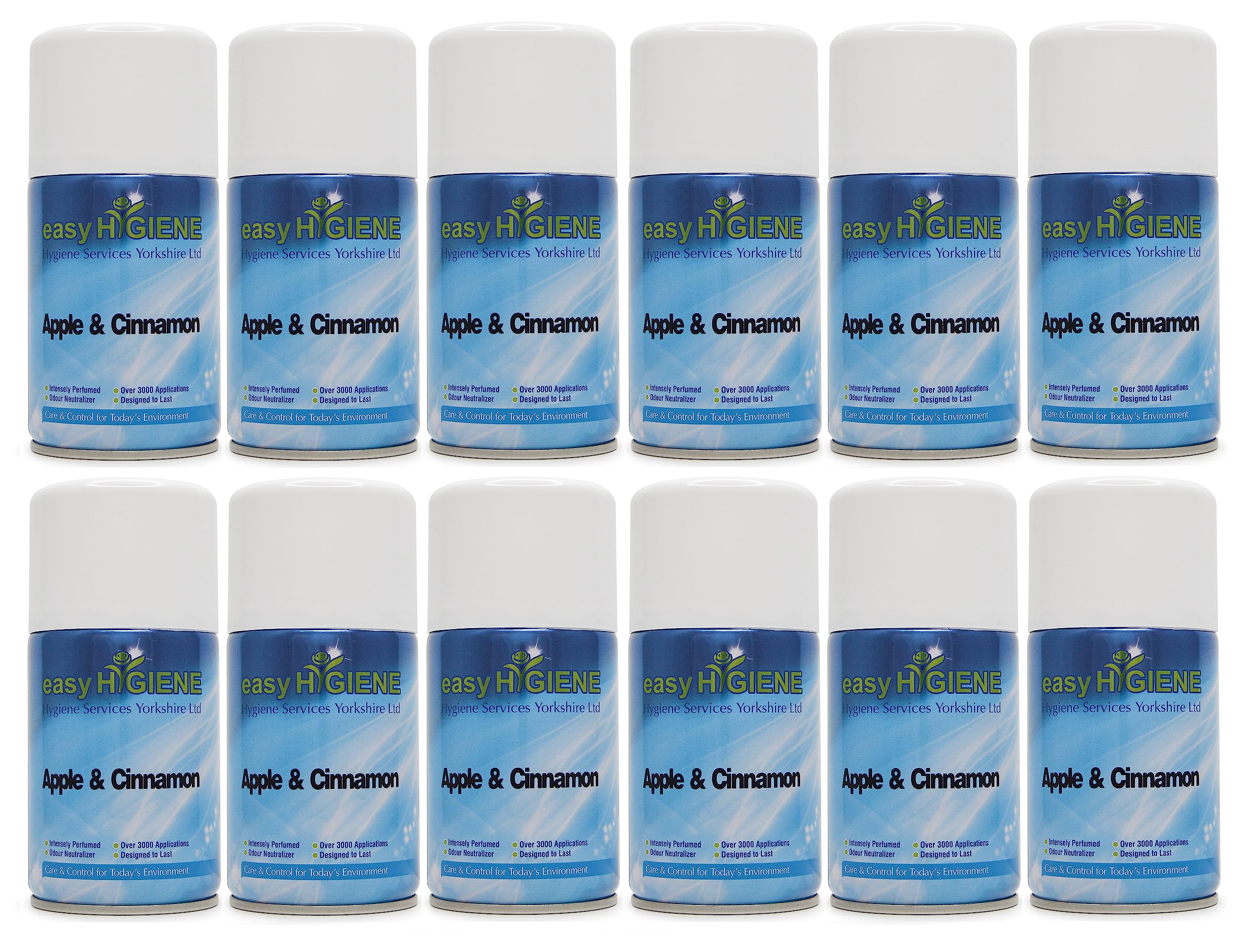 FULL CASE of 12 easy HYGIENE TUTTI FRUTTI Automatic aerosol Air ...