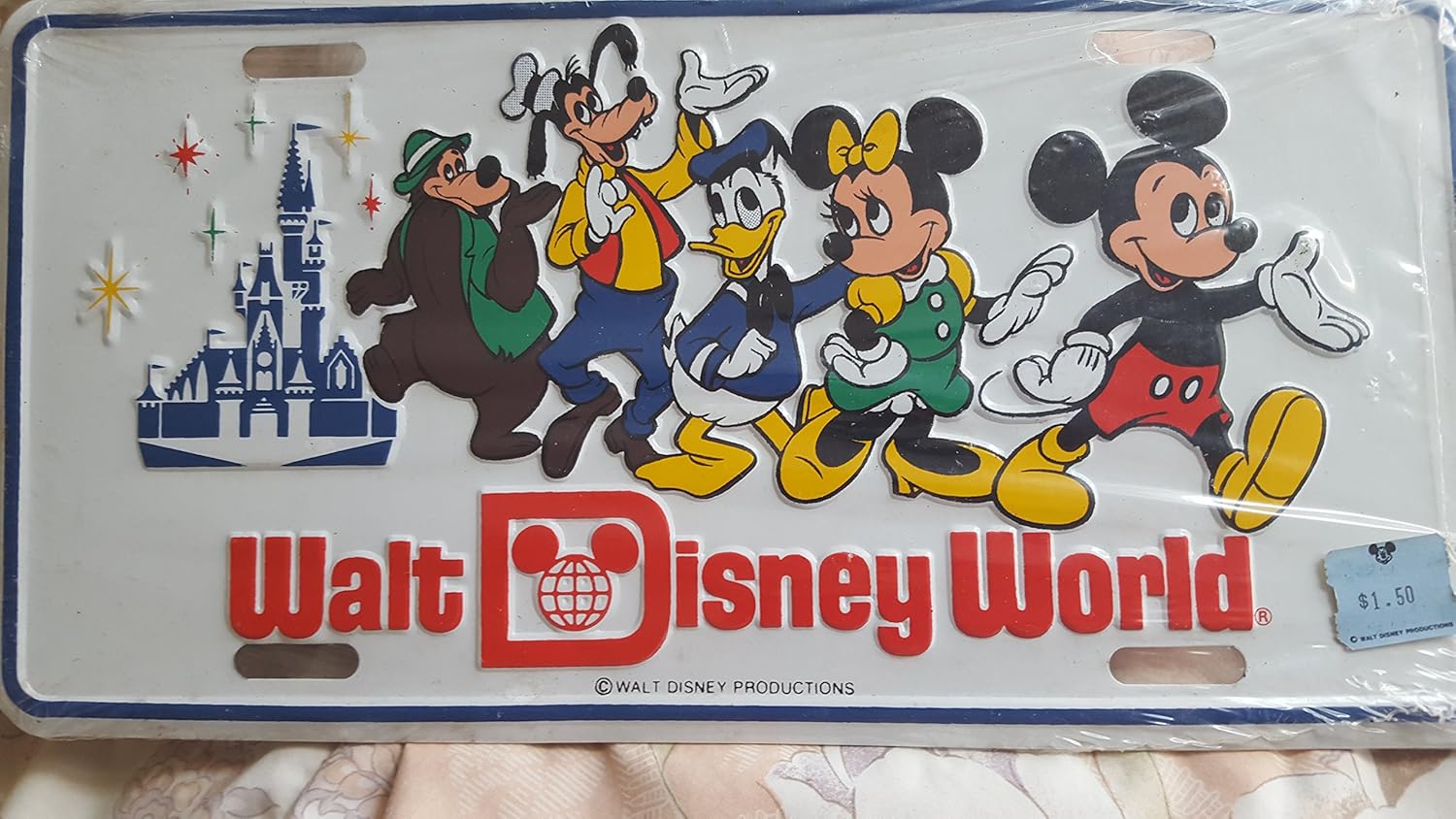 Amazon.com: Walt Disney World License Plates Souvenir : Everything Else
