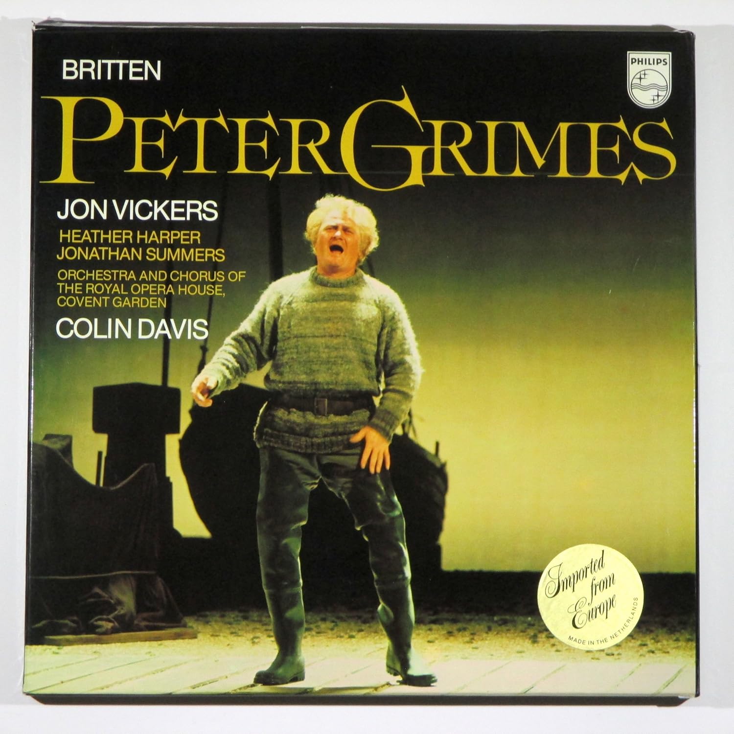 Amazon.com: Britten: Peter Grimes op. 33 (3 LPs): CDs & Vinyl