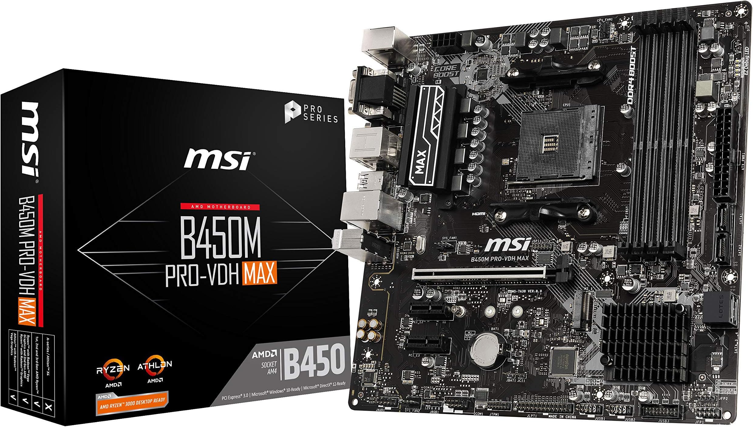 Amazon.com: ASUS Prime B450M-A II AMD AM4 (Ryzen 5000, 3rd/2nd/1st Gen ...