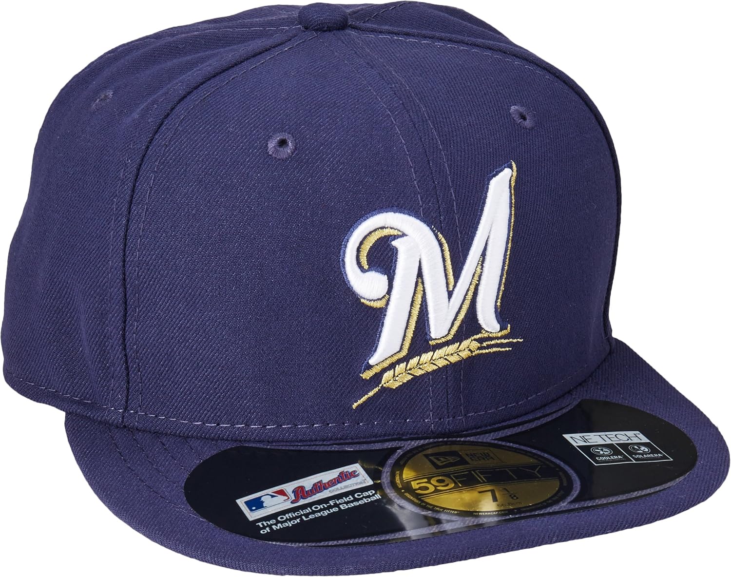New Era 59FIFTY Gorra para Hombre, color Milwaukee Brewers : Amazon.com ...