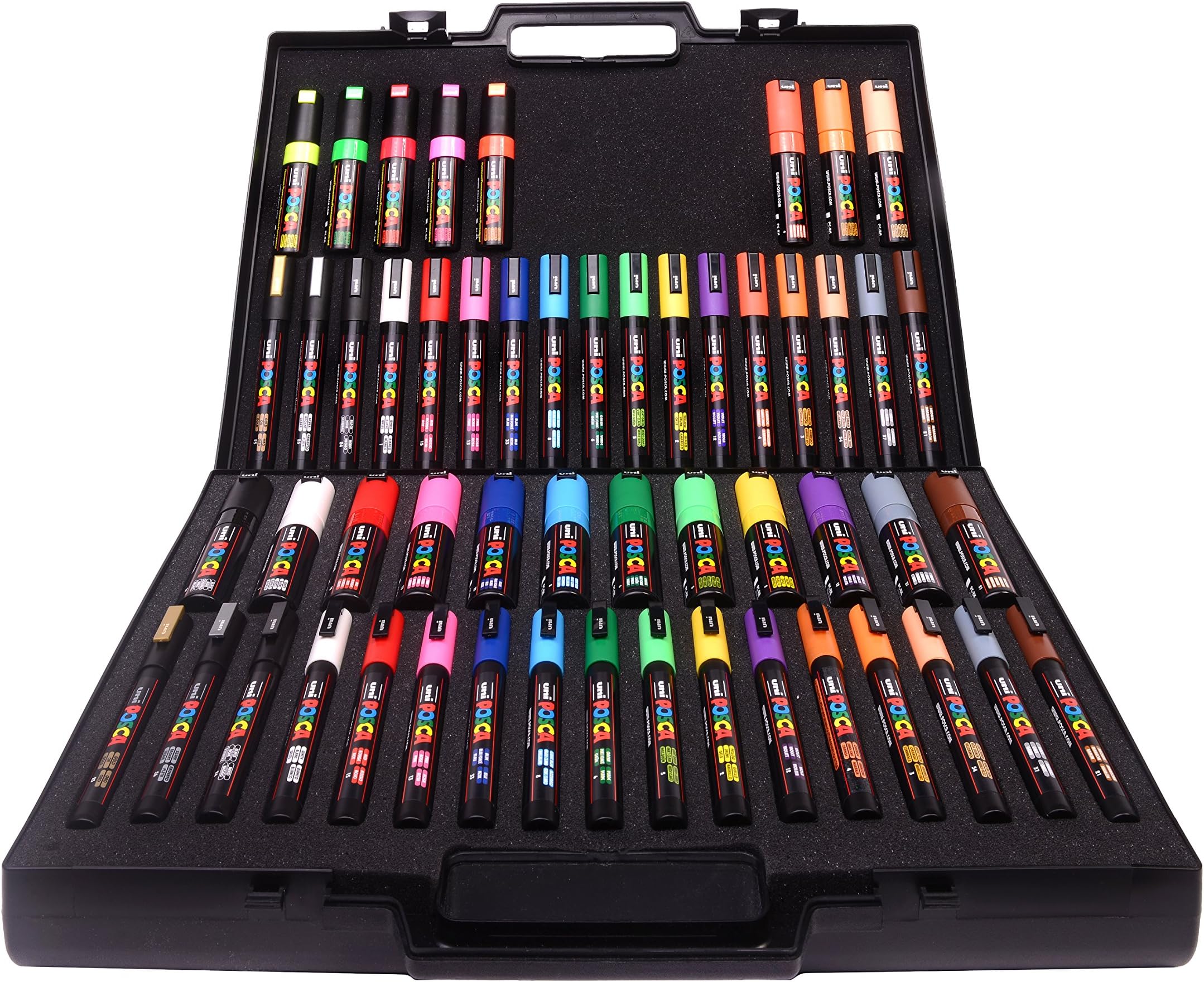 Uni Posca 60 Piece Case : Amazon.com.mx: Oficina y papelería