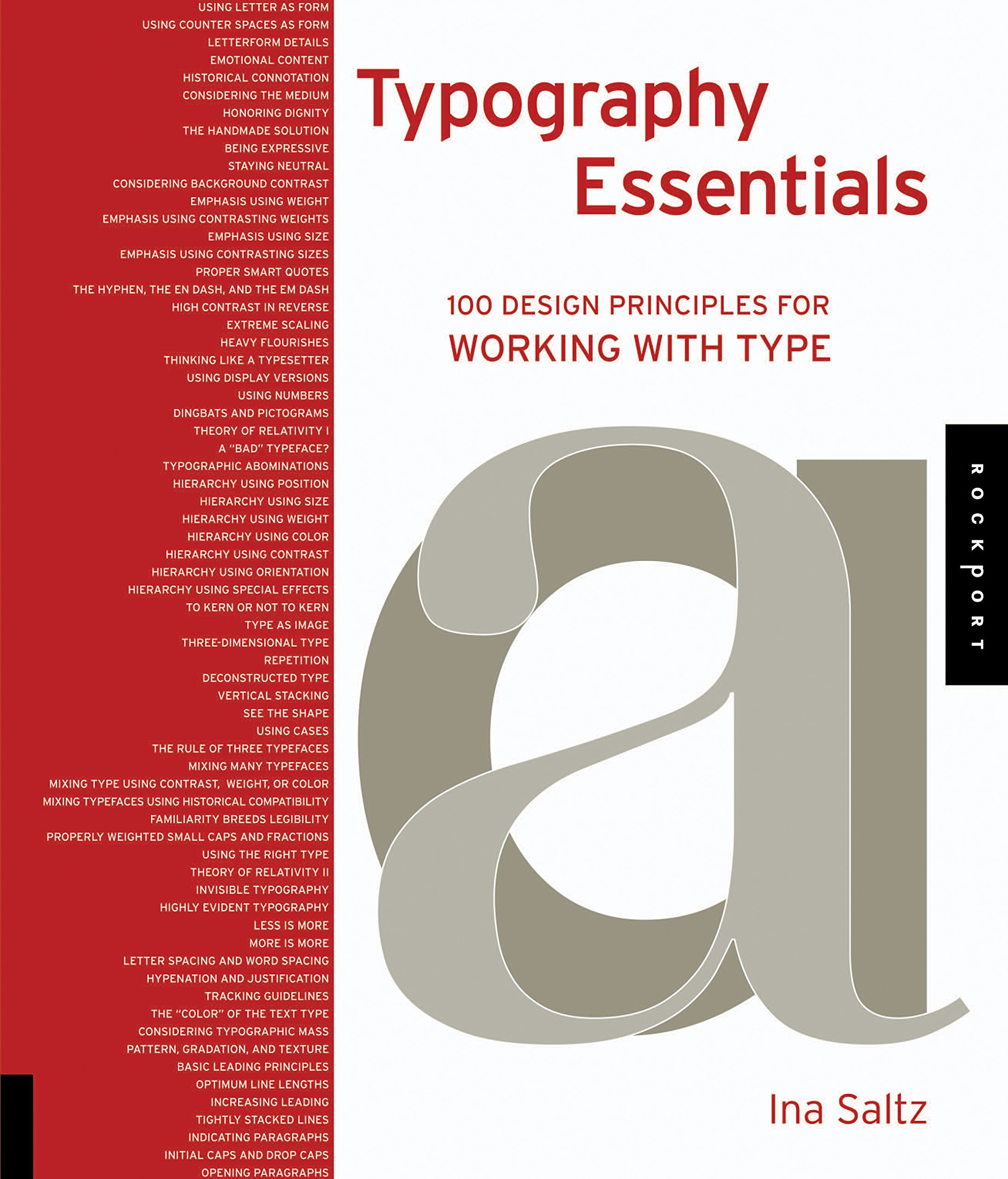 Typography Essentials: 100 Design Principles for Working with Type ...