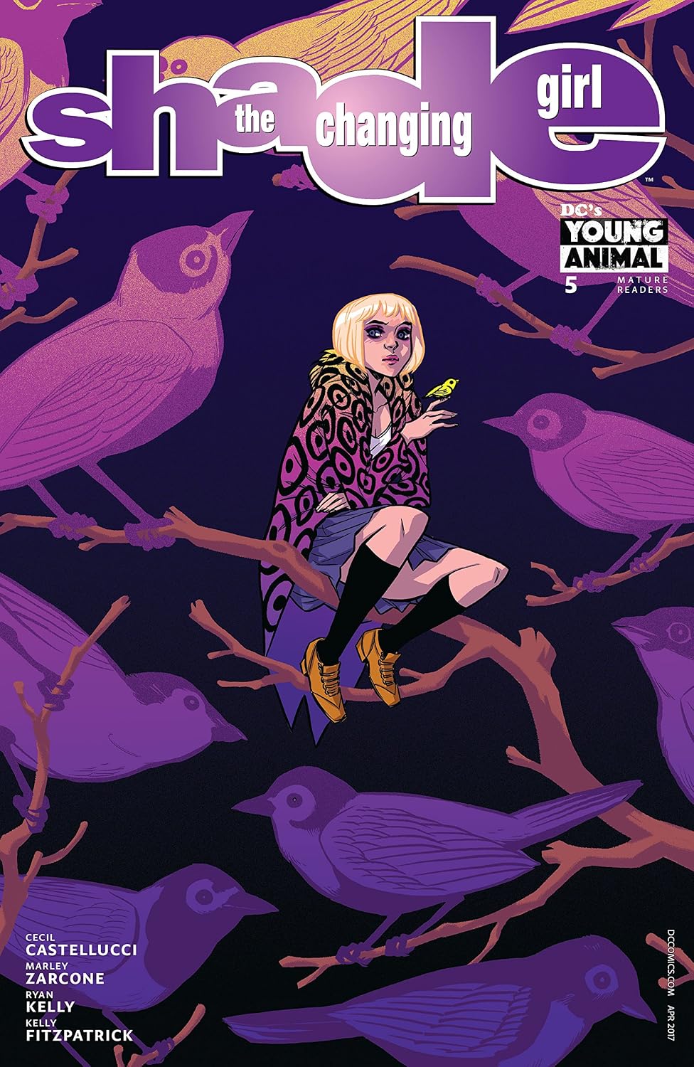 Amazon.com: Shade, The Changing Girl (2016-2017) #5 eBook : Castellucci ...