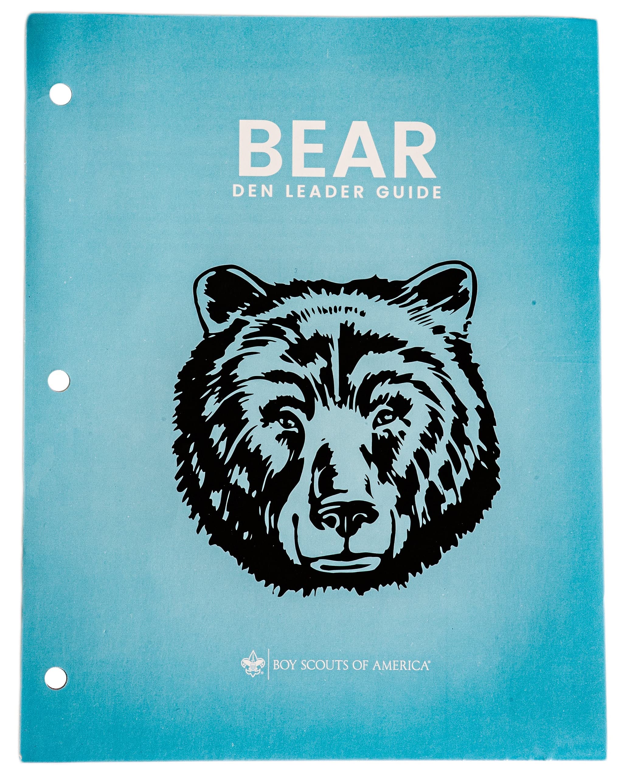 Cub Scout Bear Den Leader Guide Book: Boy Scouts of America ...