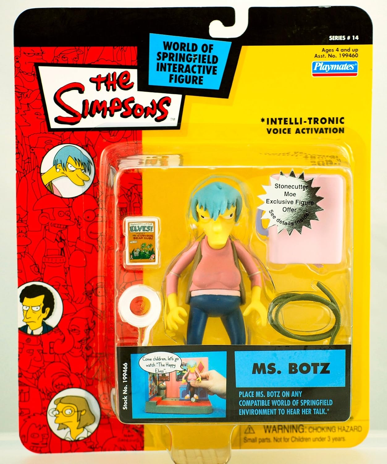 MS. BOTZ The Simpsons Series 14 World Of Springfield Interactive Action ...