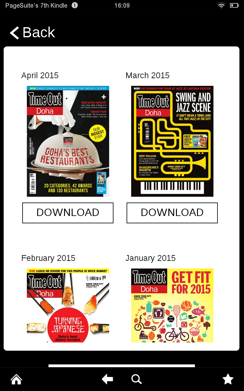 Time Out Doha Magazine (Kindle Tablet Edition) - App on Amazon Appstore