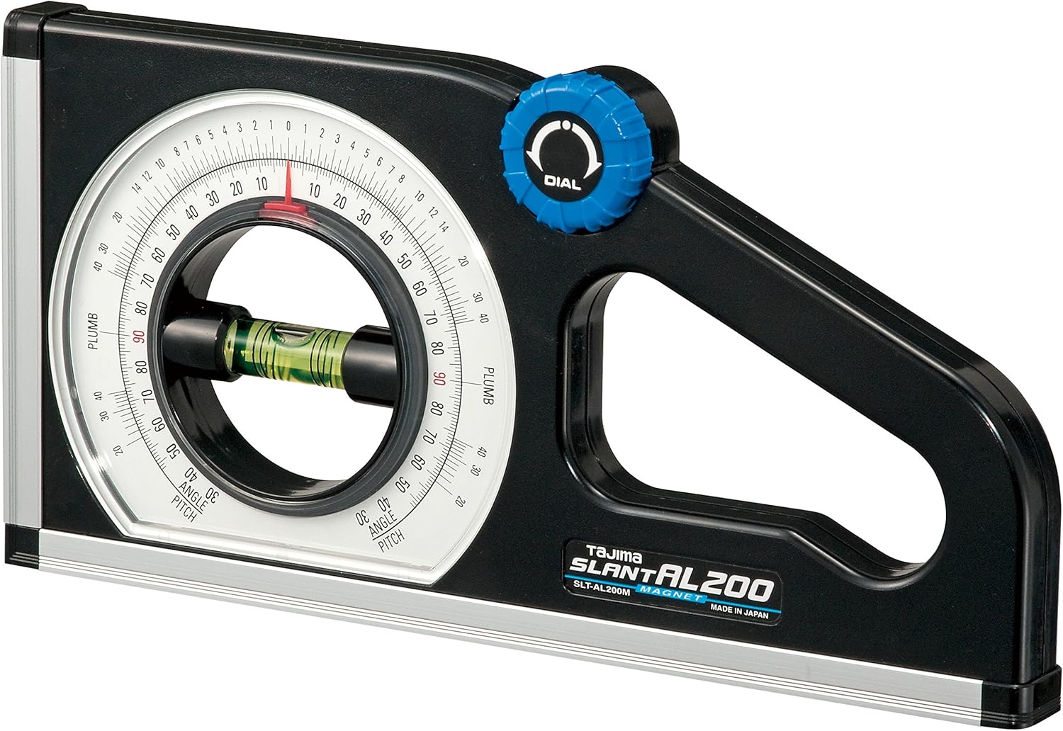 TAJIMA Slant Angle Meter – Dual-Scale Rotary Pitch Finder with Thumb ...