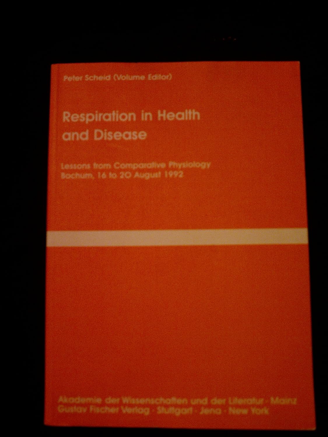 Respiration in Health and Disease: Lessons from Comparative Physiology ...