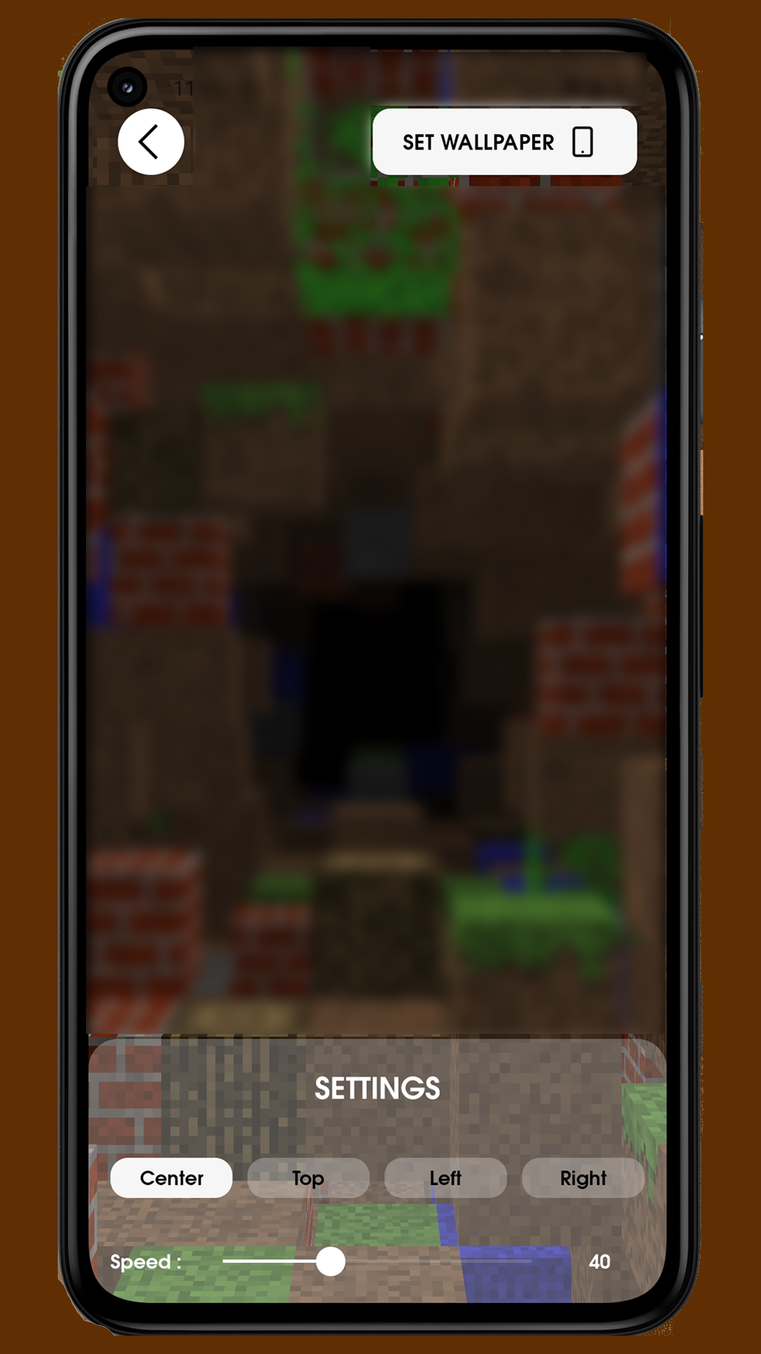 3D Block Craft Live Wallpaper | Screensaver for Minecraft. Pixel Art ...