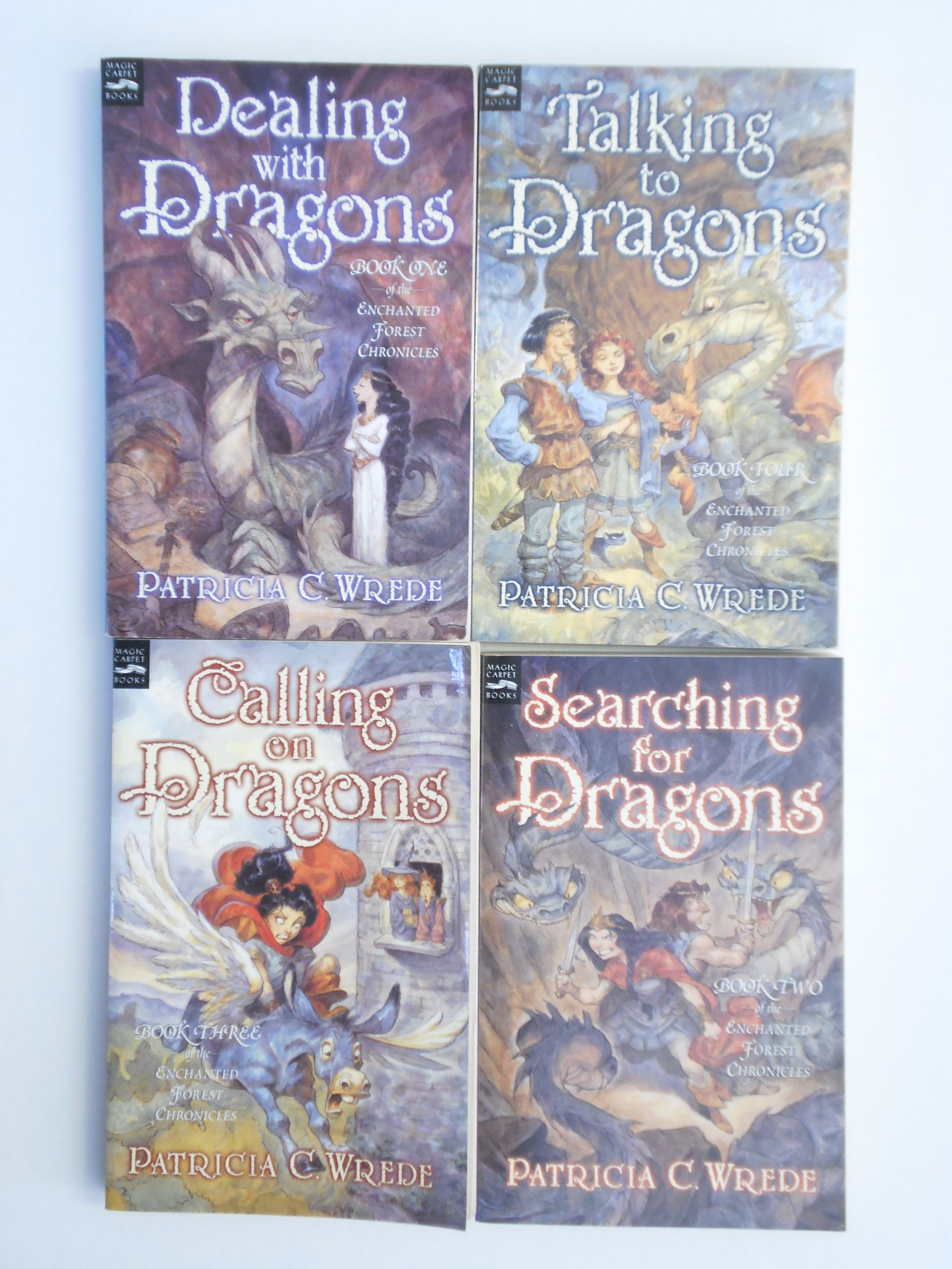 The Enchanted Forest Chronicles: Dealing with Dragons / Searching for ...