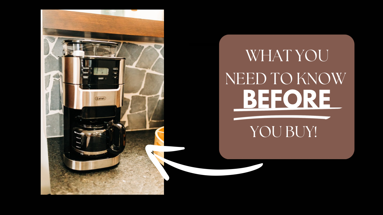 Watch My Gevi coffee maker review on Amazon Live