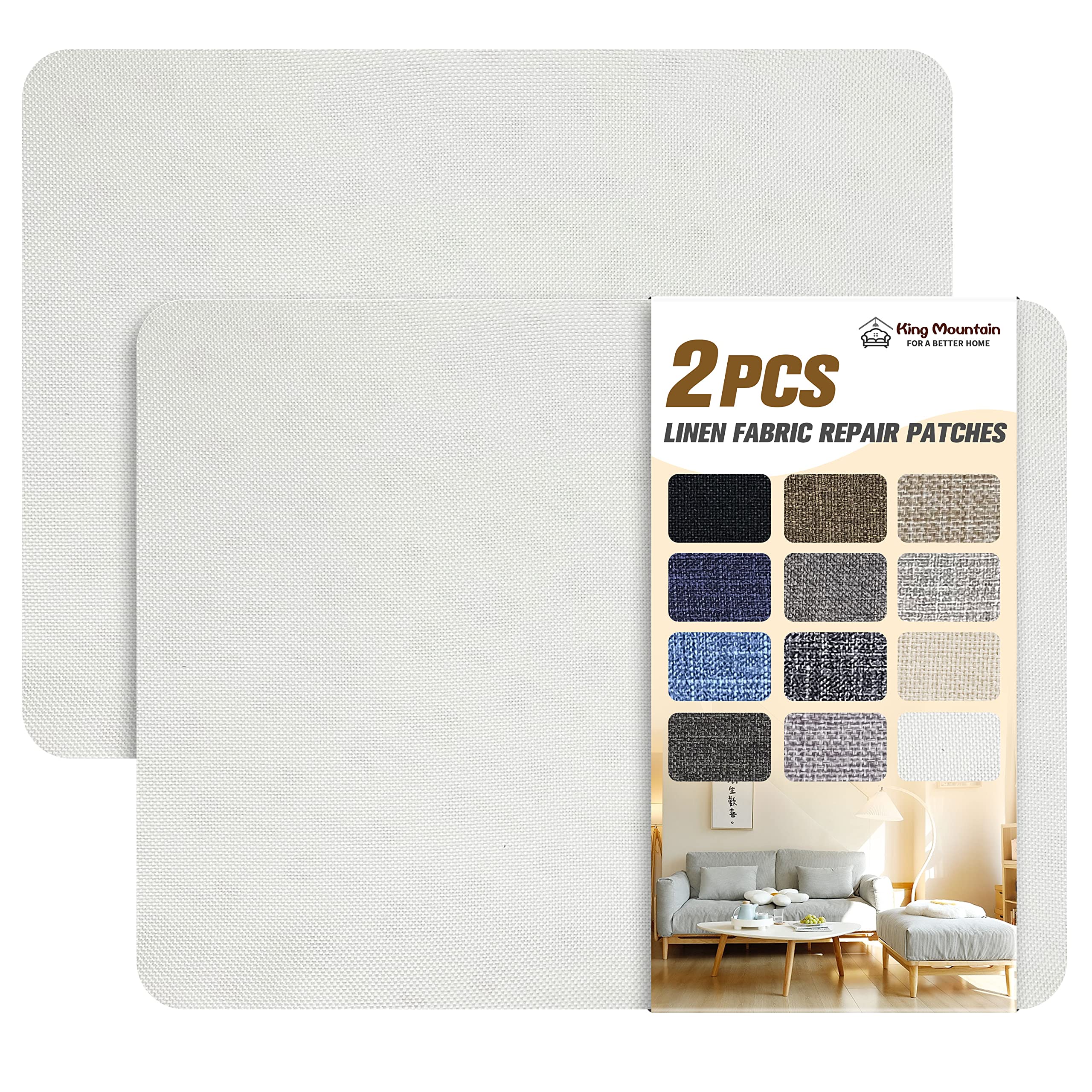 Amazon.com: Self-Adhesive Fabric Patches for Sofa and Clothes Repair ...